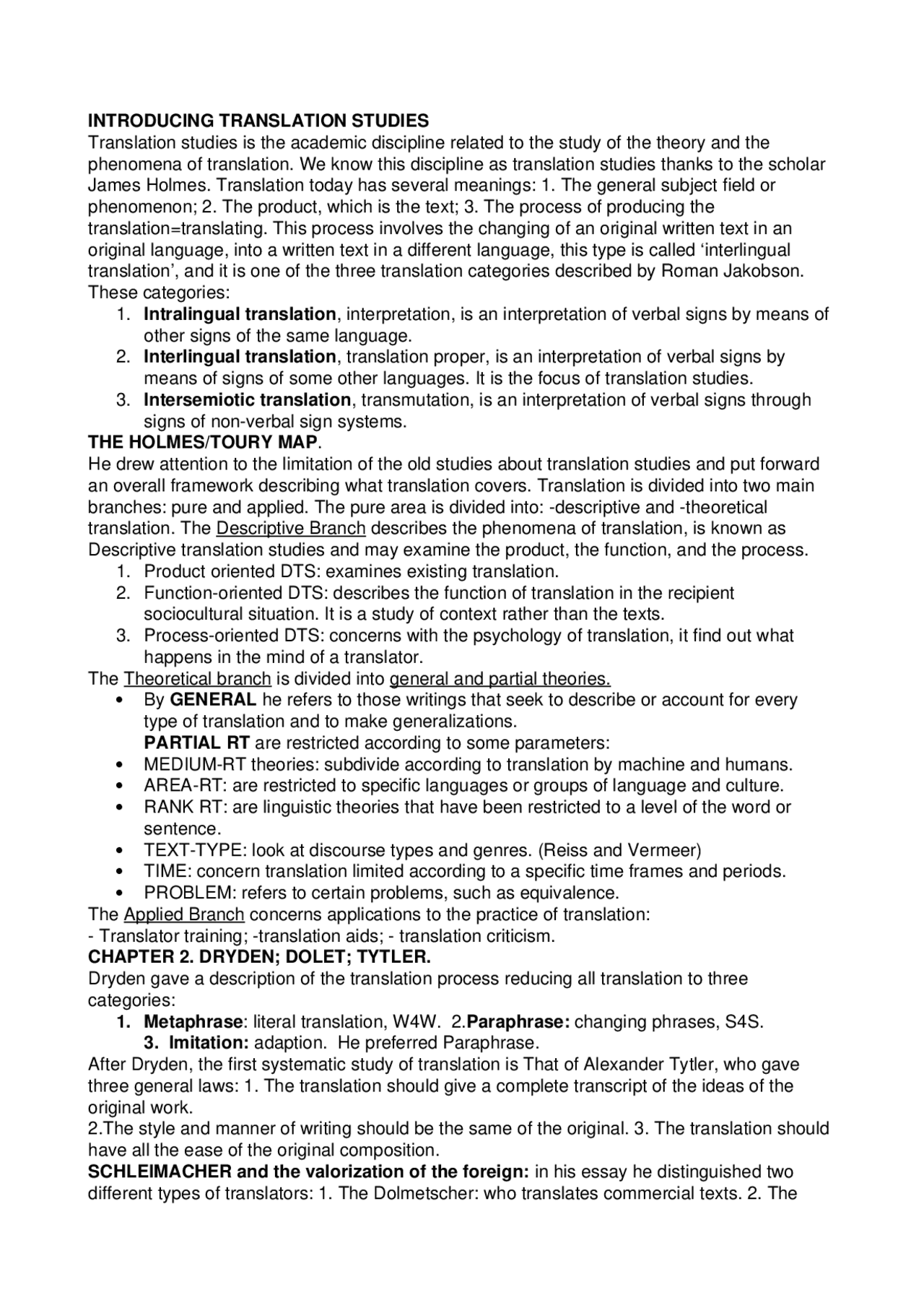 Introducing Translation Studies-Jeremy Munday - Docsity