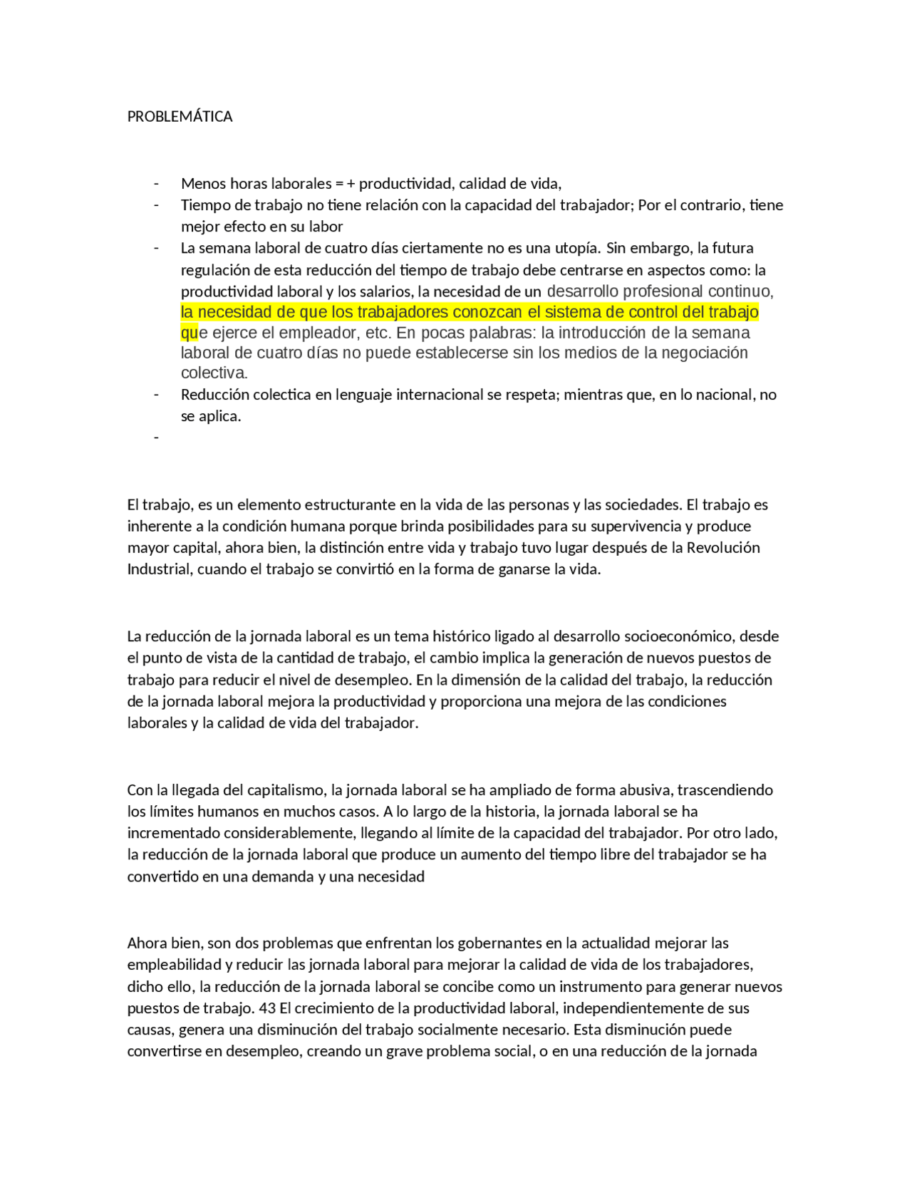 PROBLEMÁTICA - técnicas de investigación.docx - Docsity