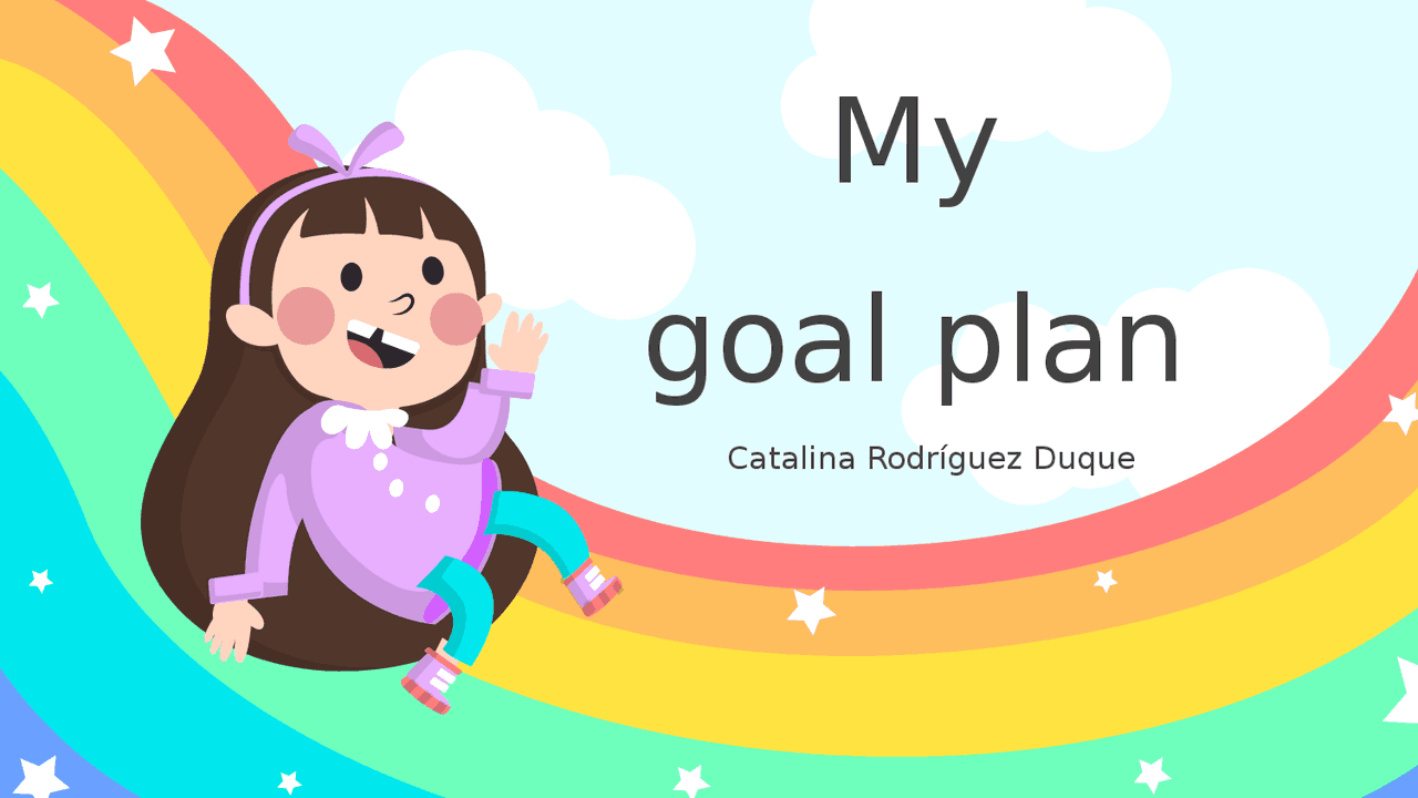 My goal presentación en inglés sobre mis metas de vida - Docsity