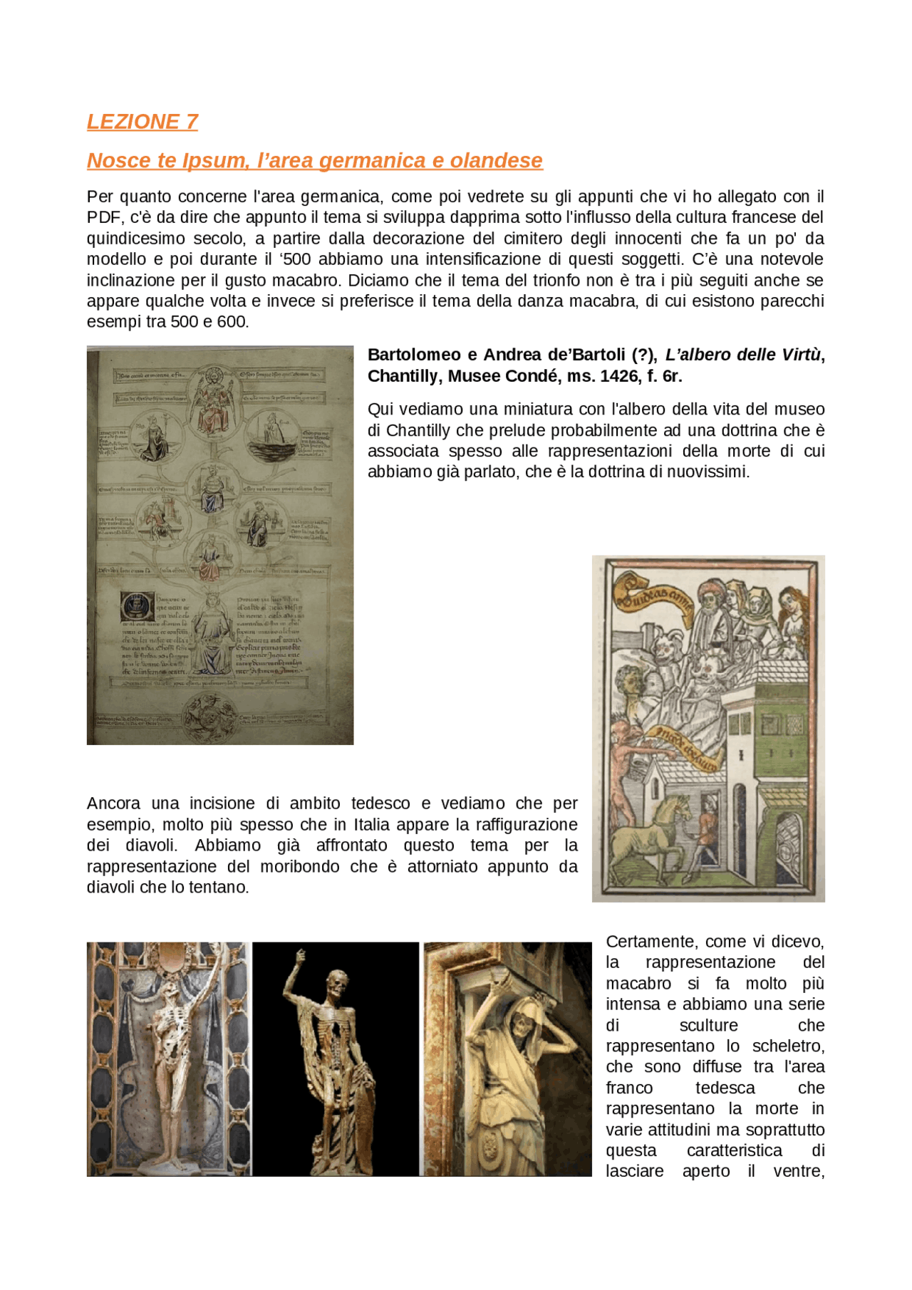 Settima Lezione Macioce Docsity