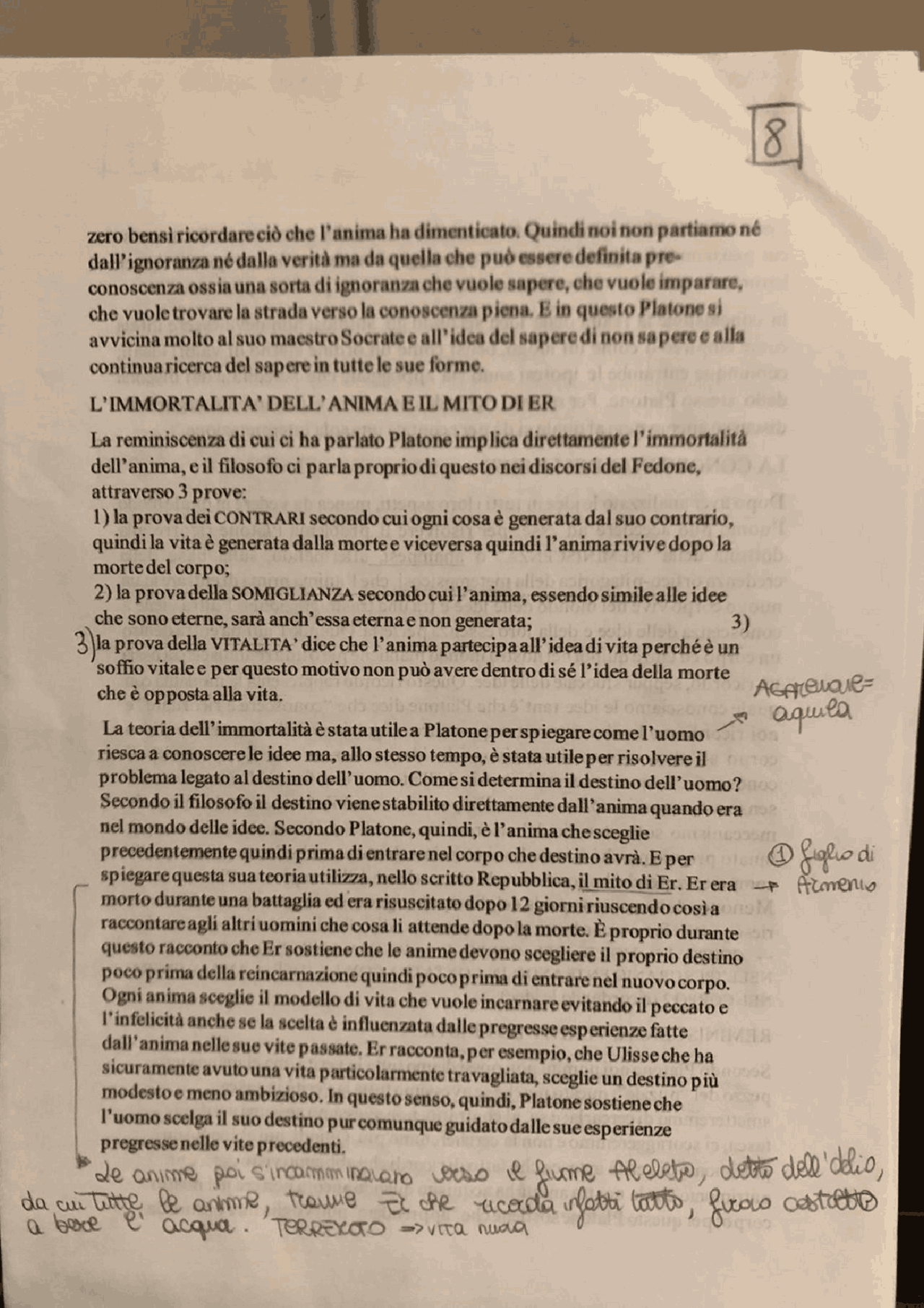 Platone Appunti Docsity