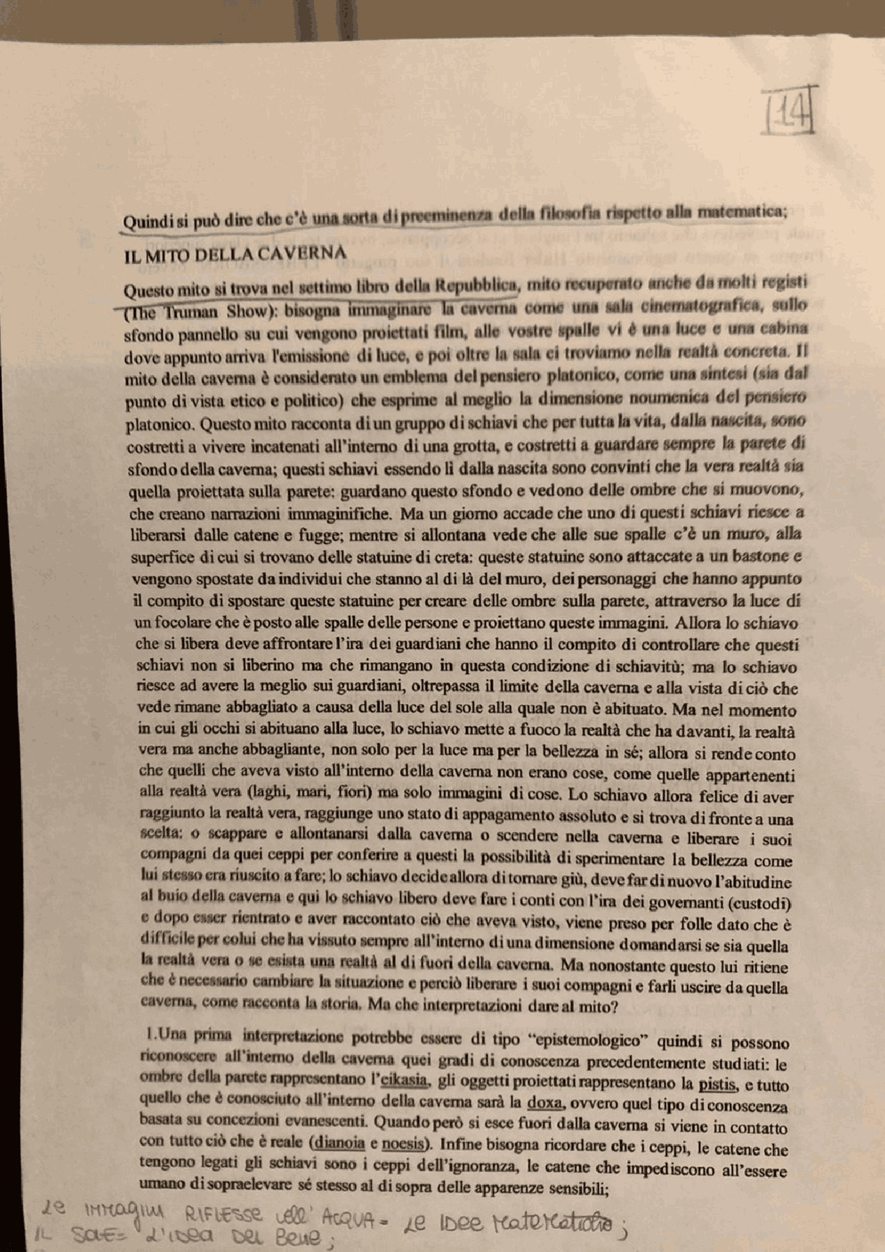 Platone Appunti Docsity