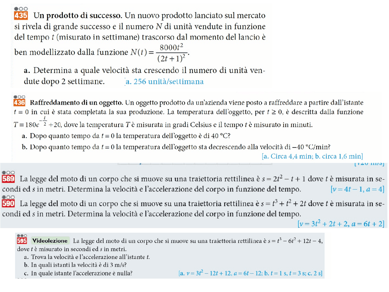 Derivate Esercizi Matematica Docsity