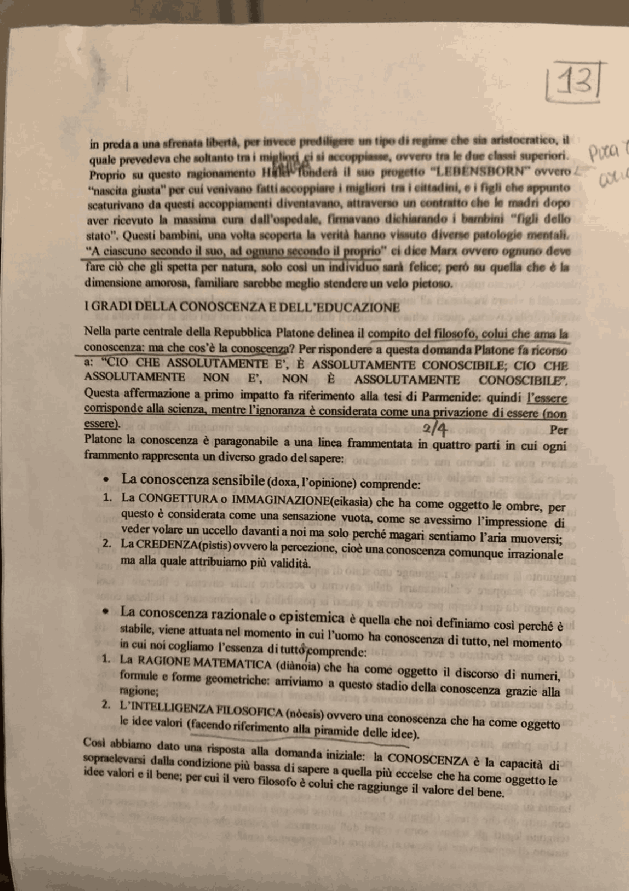 Platone Appunti Appunti Di Filosofia Docsity