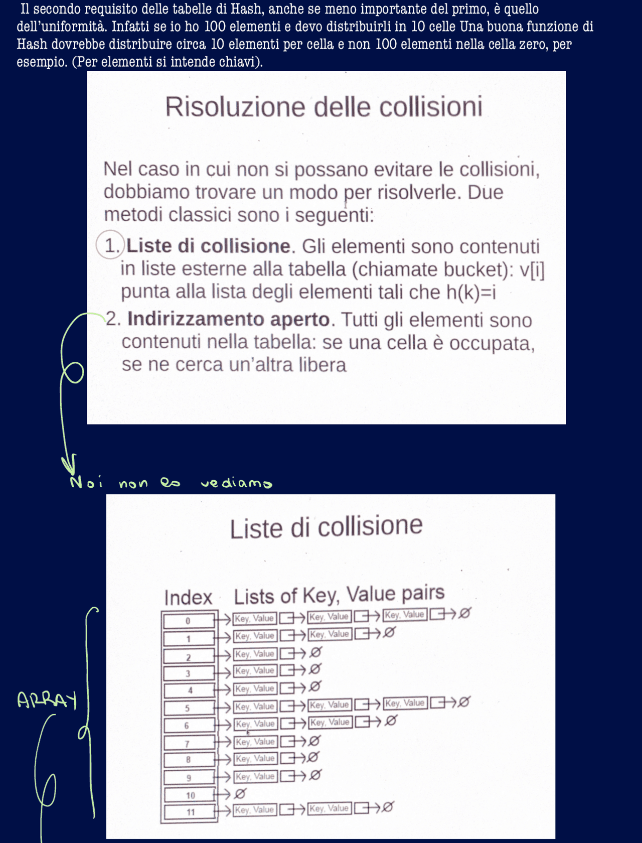Spiegazione Liste Di Collisione Docsity