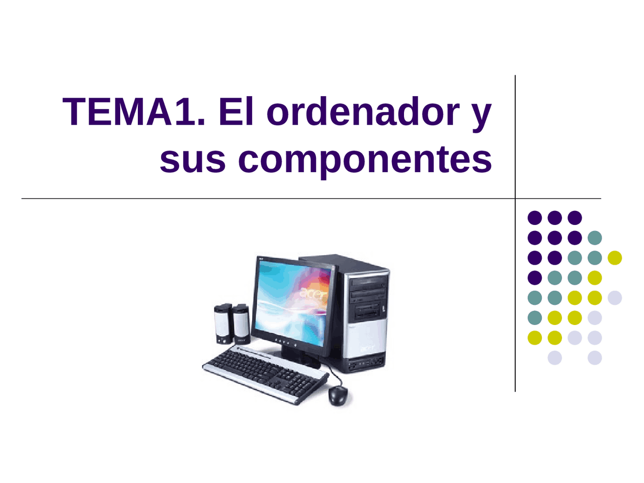 Case de computadoras y formas - Docsity