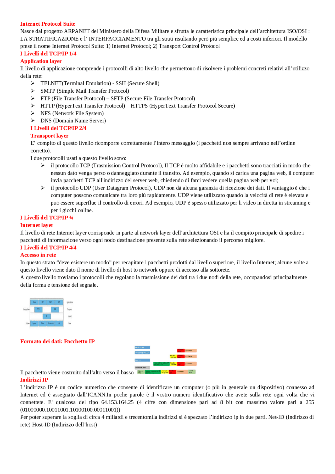 Le diverse tipologie di rete - Docsity