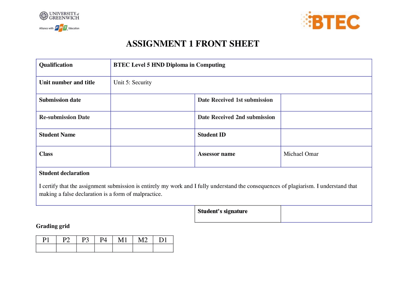 Security Assignment 1 Fpt Greenwich Assignments Network Security