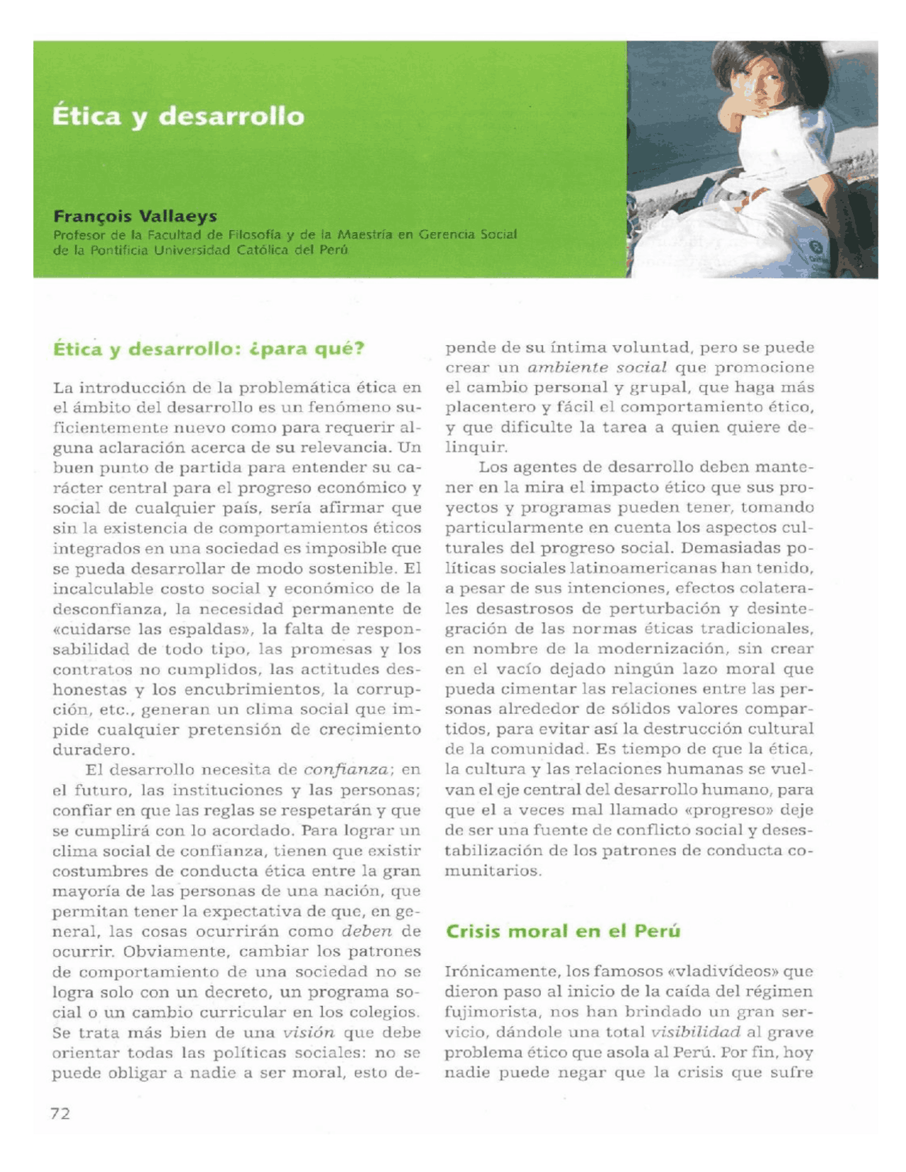 Ética Y Desarrollo Sostenible Docsity