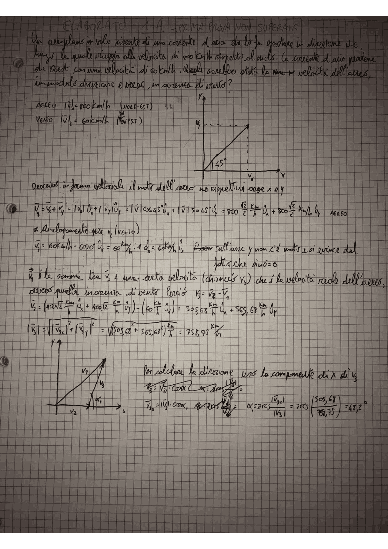 Elaborato Fisica Ingegneria gestionale - Docsity