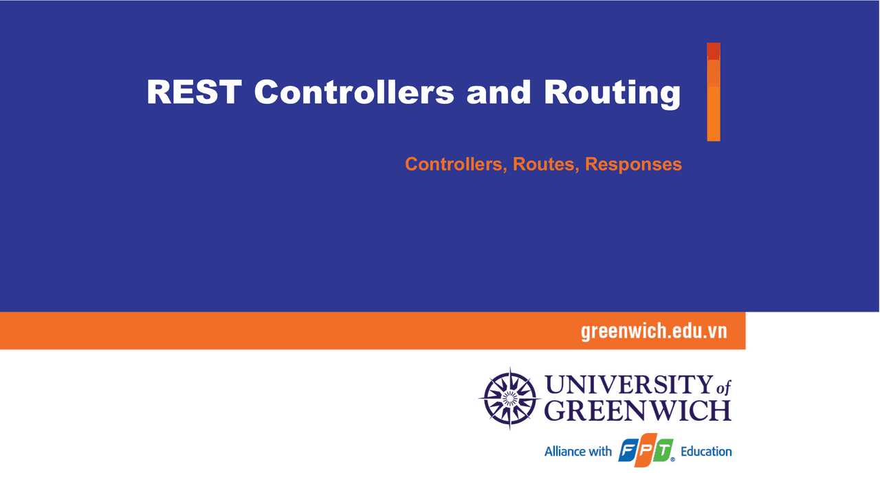 REST Controllers and Routing Controllers, Routes, Responses | Lecture ...