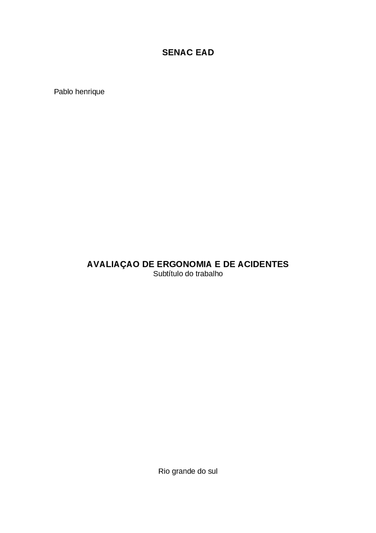 Agente De Riscosenac Tst Modulo A Docsity