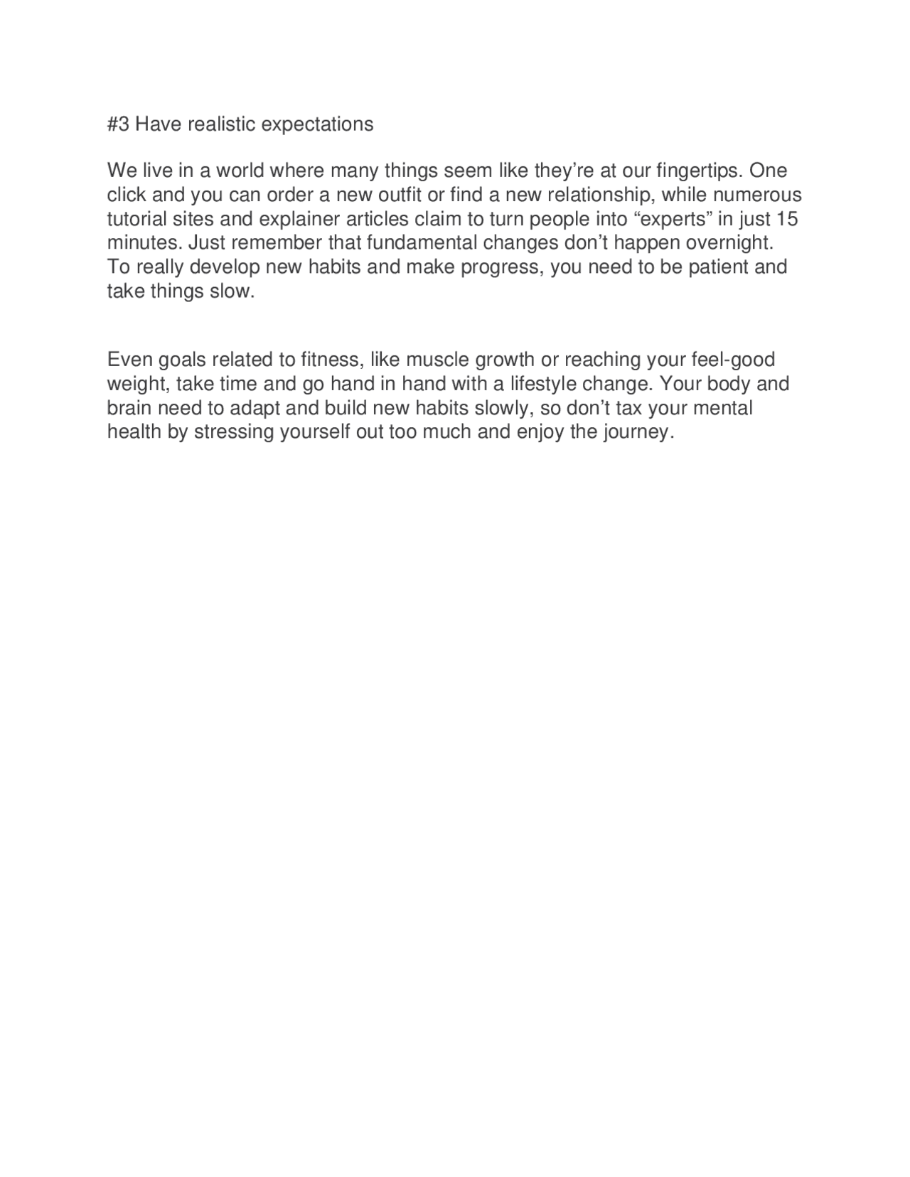 Seeking therapy, opportunity and steps in realization in self awareness ...