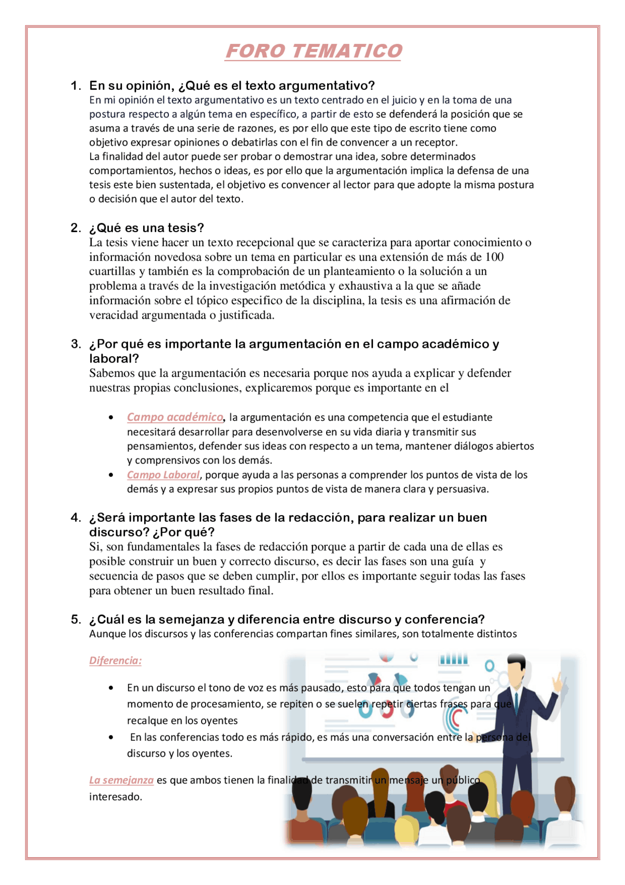 Foro tematico de tecnicas de comunicion | Resúmenes de Tecnologías de ...