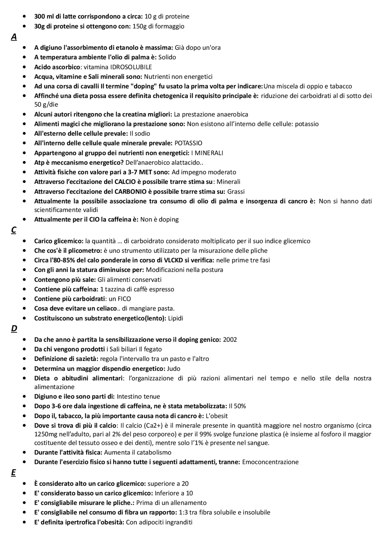 Scienze Tecniche E Didattiche Dietetiche Docsity