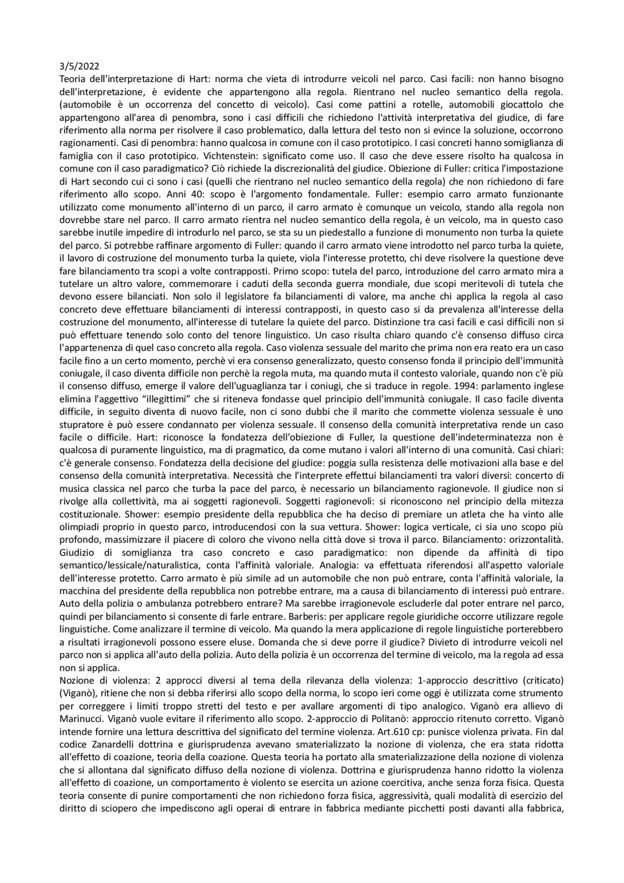 Appunti Lezione Teoria Generale Del Diritto Docsity