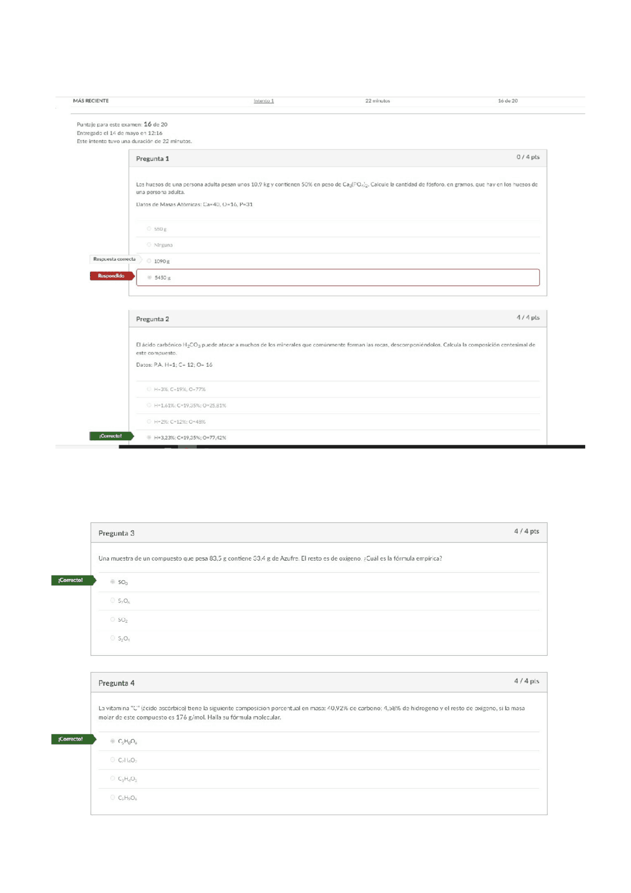 S07s2 Evaluación Continua Quimica Generaldocx Docsity