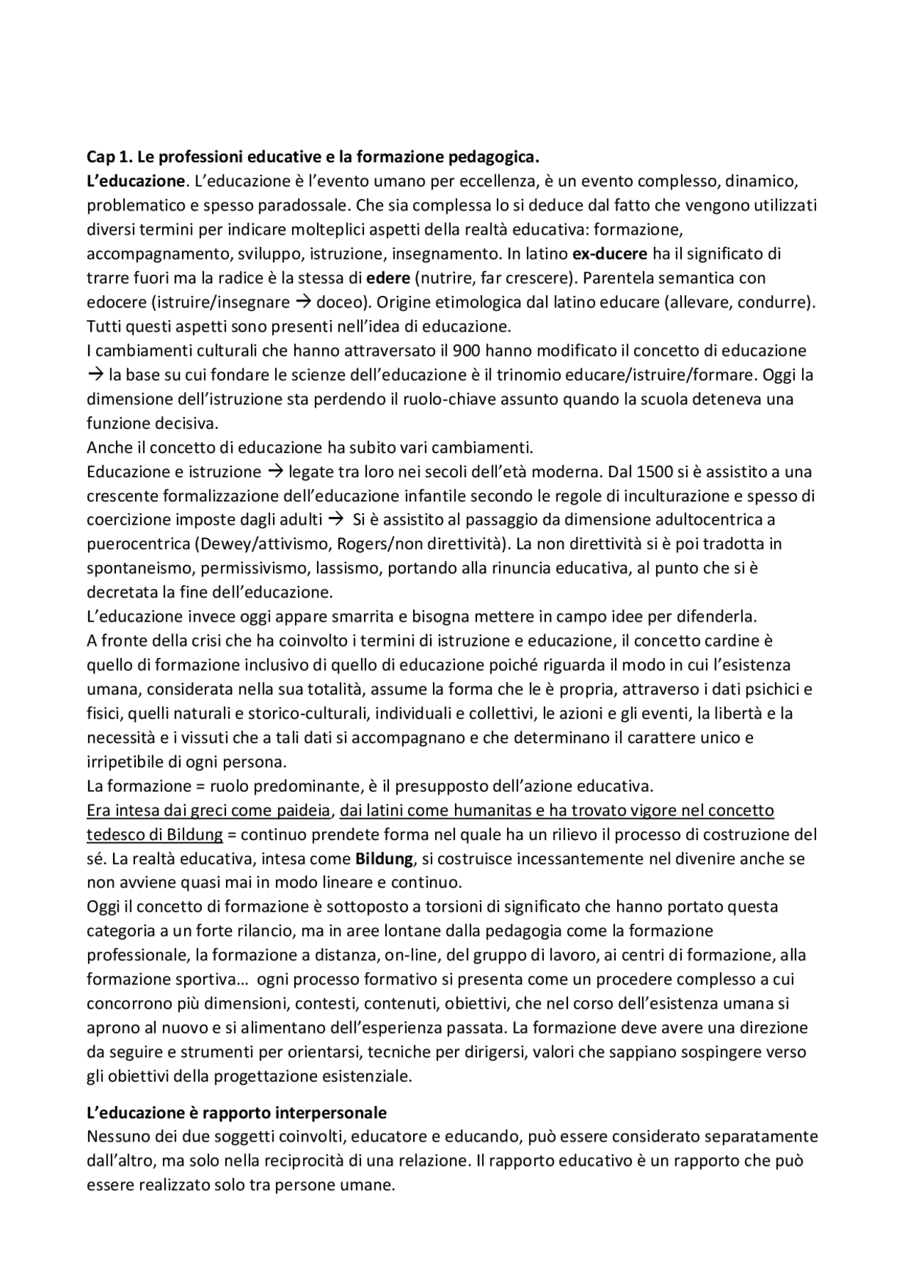 Educatori E Pedagogisti Vanna Iori Docsity