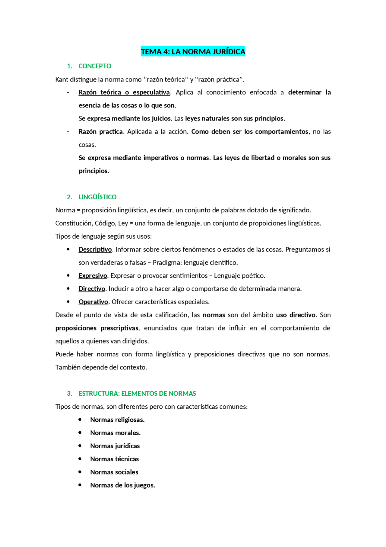 Derecho tema 4 en publicidad y rrpp. - Docsity