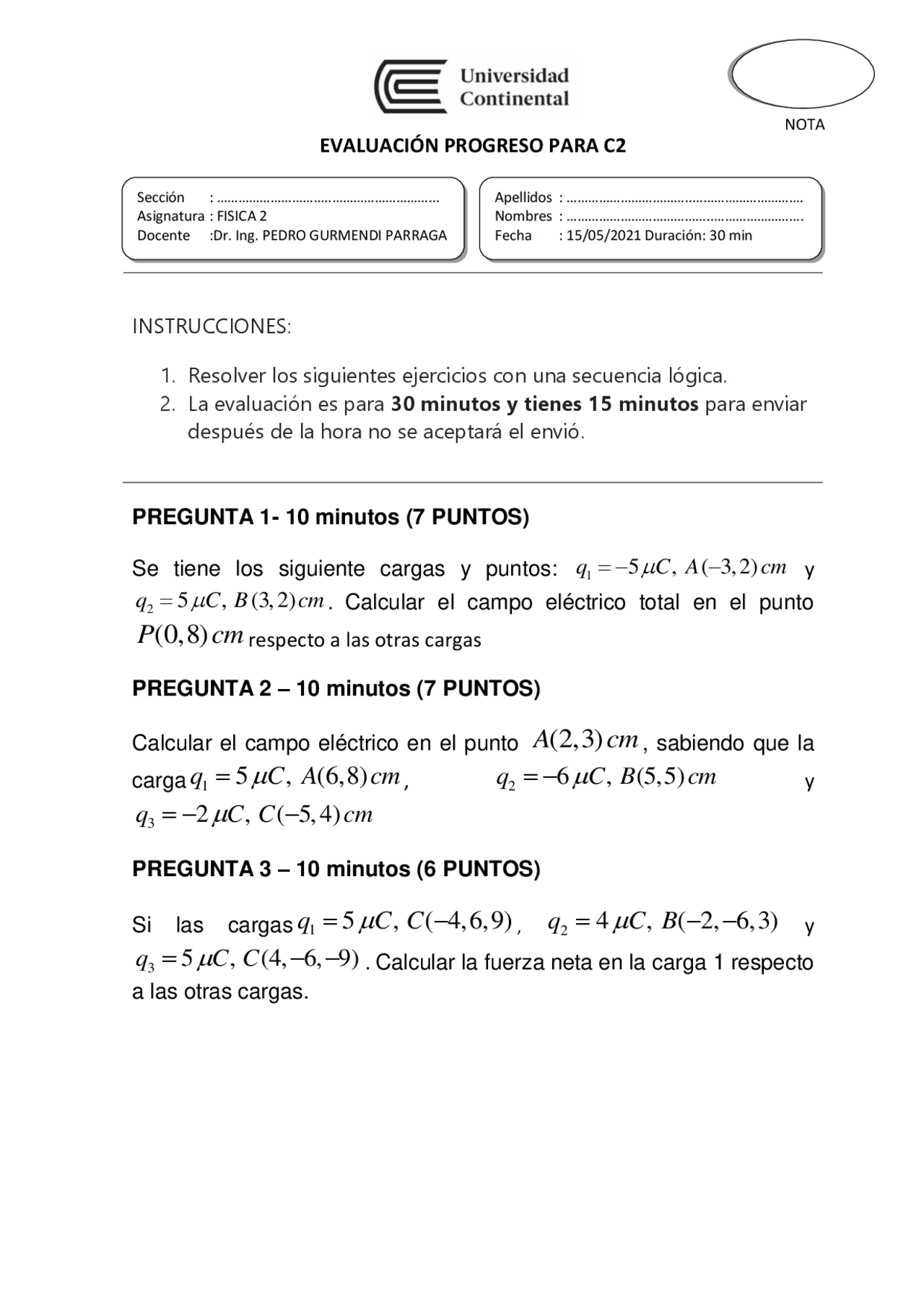 Ejercicios Para Desarrollar Docsity