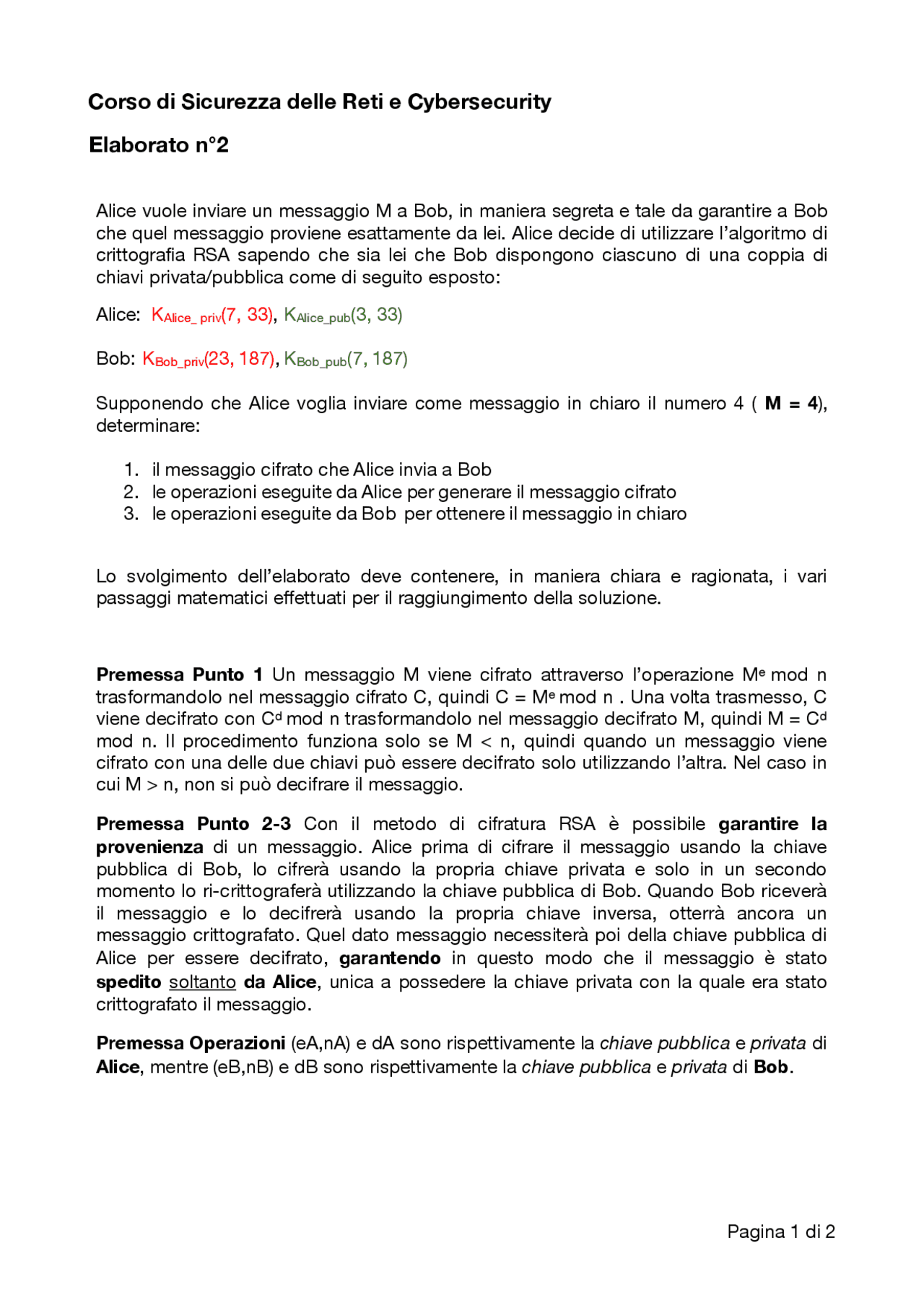 Elaborato SICUREZZA DELLE RETI E CYBERSECURITY - 2022 | Prove d'esame di Sicurezza delle reti ...