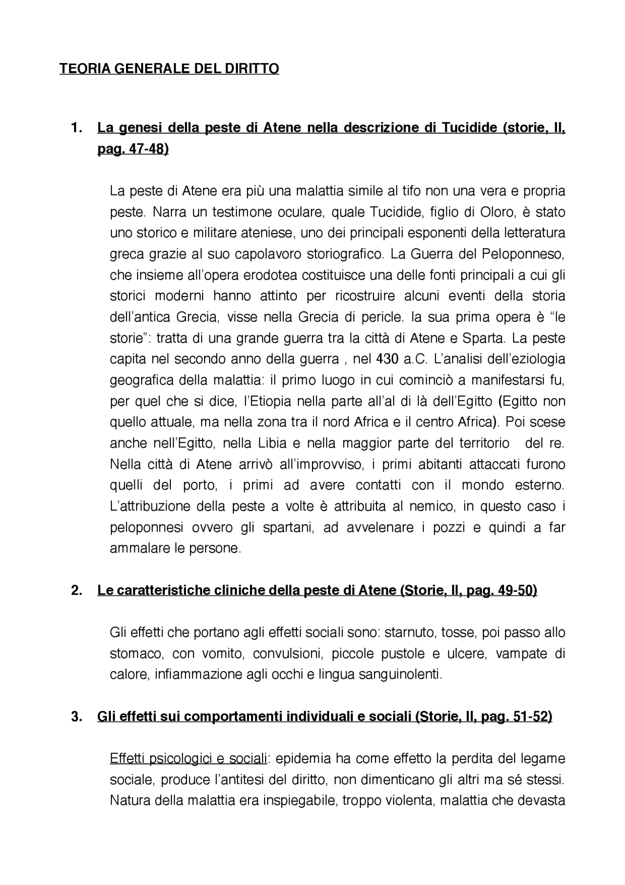 Appunti Teoria Generale Del Diritto Docsity