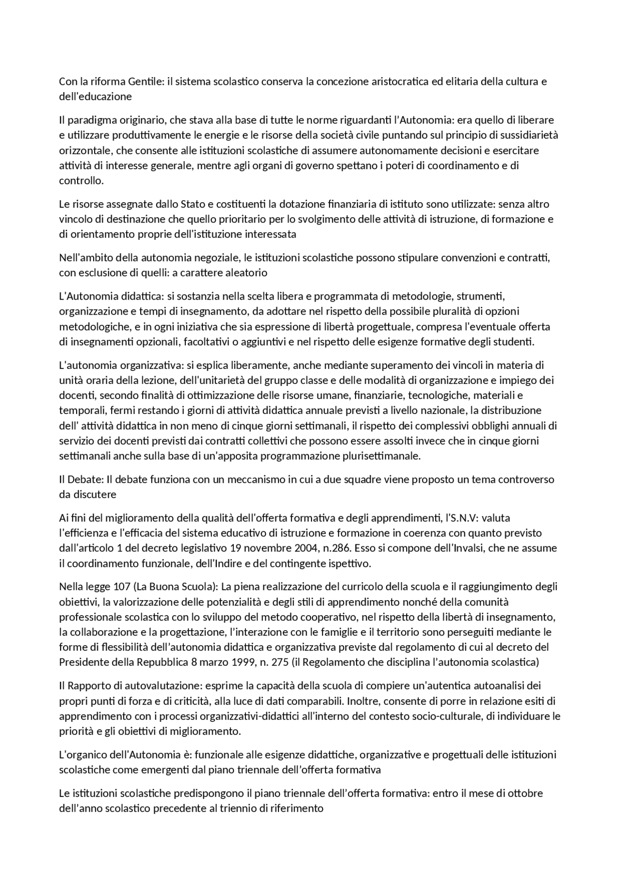Paniere con risposte Diritto Pubblico Generale I - Docsity