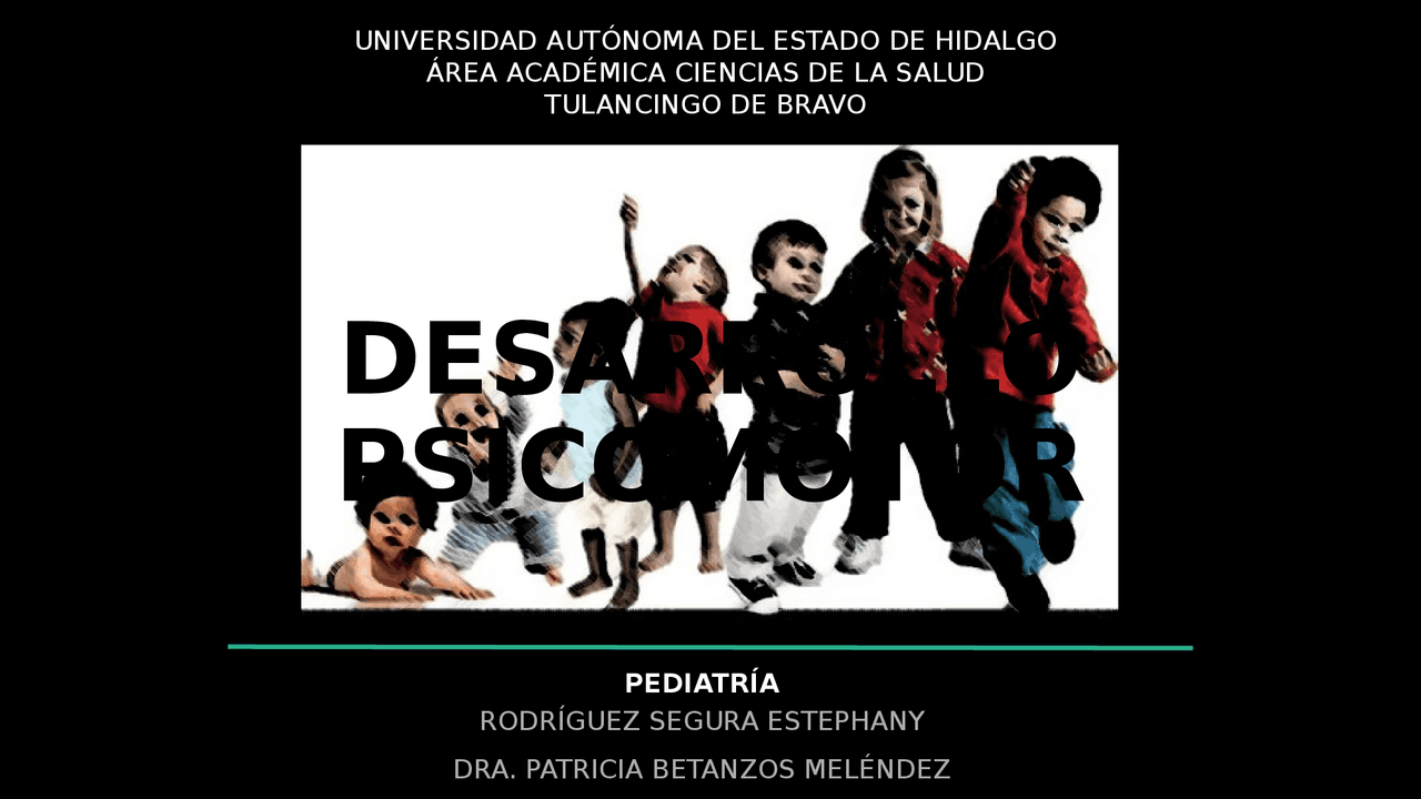Desarrollo Infantil Docsity