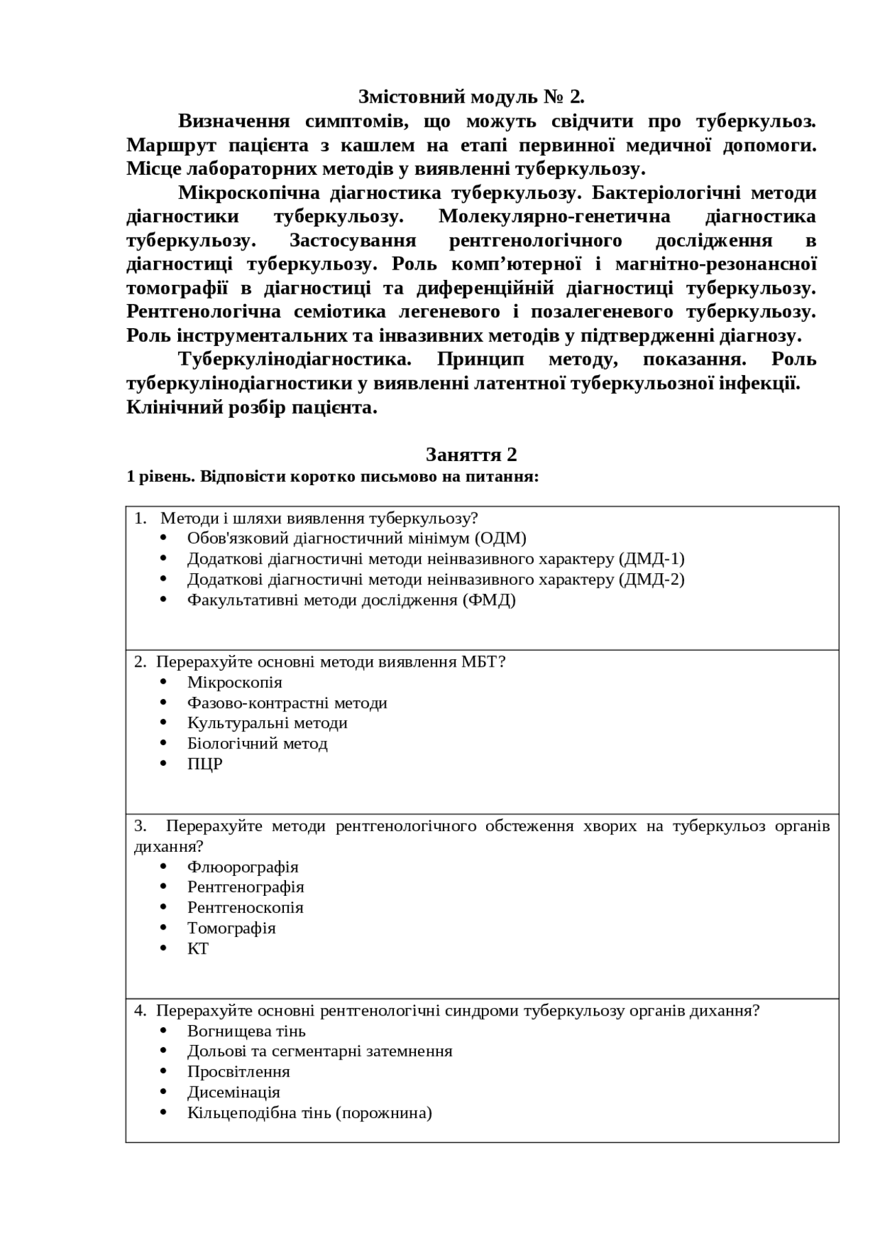 Фтизіатрія 2 заняття Руководство Проектов Исследование Фтизиатрия