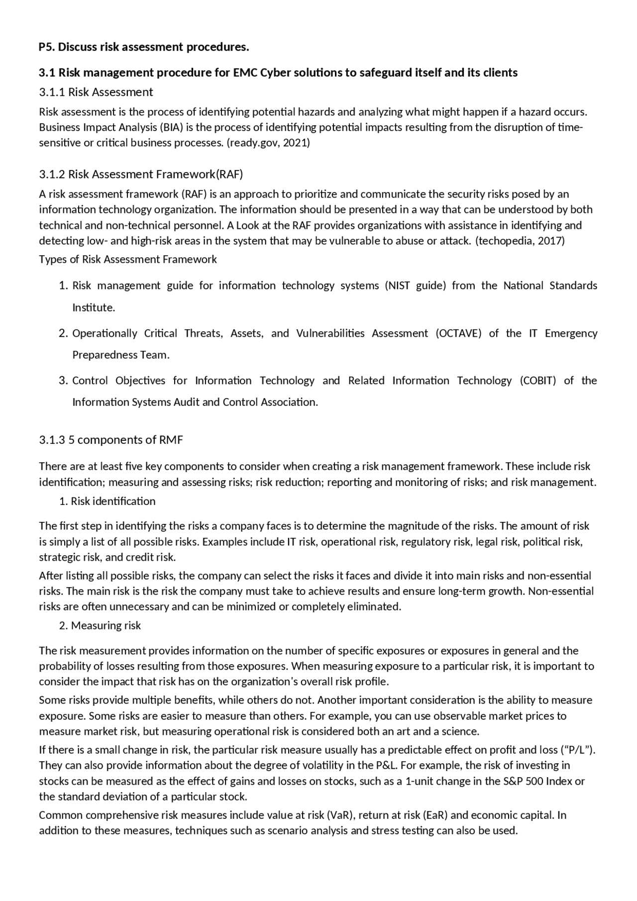 Security assigments btec and others - Docsity