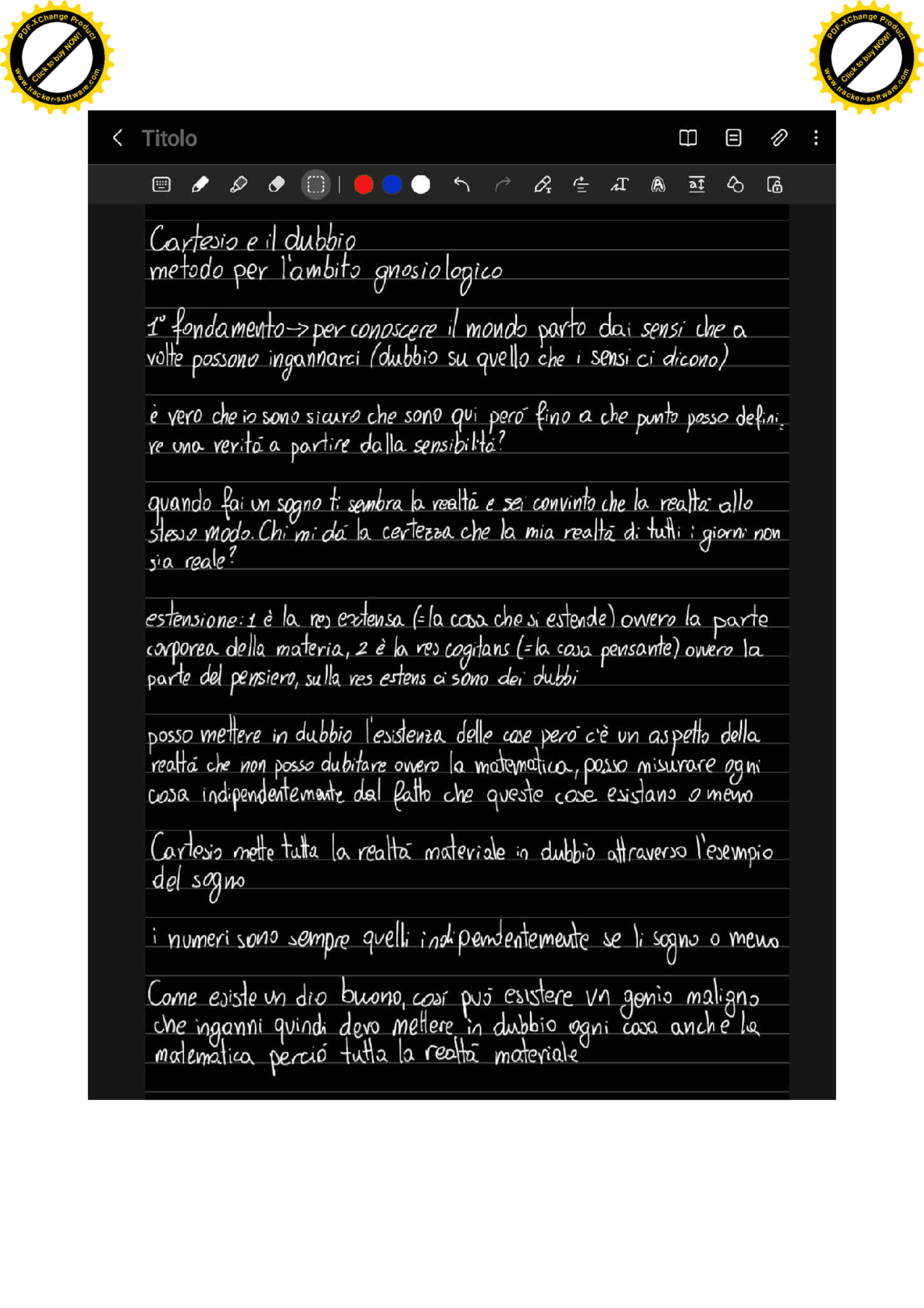Filosofia Pdf Cartesio Locke E Hume Docsity