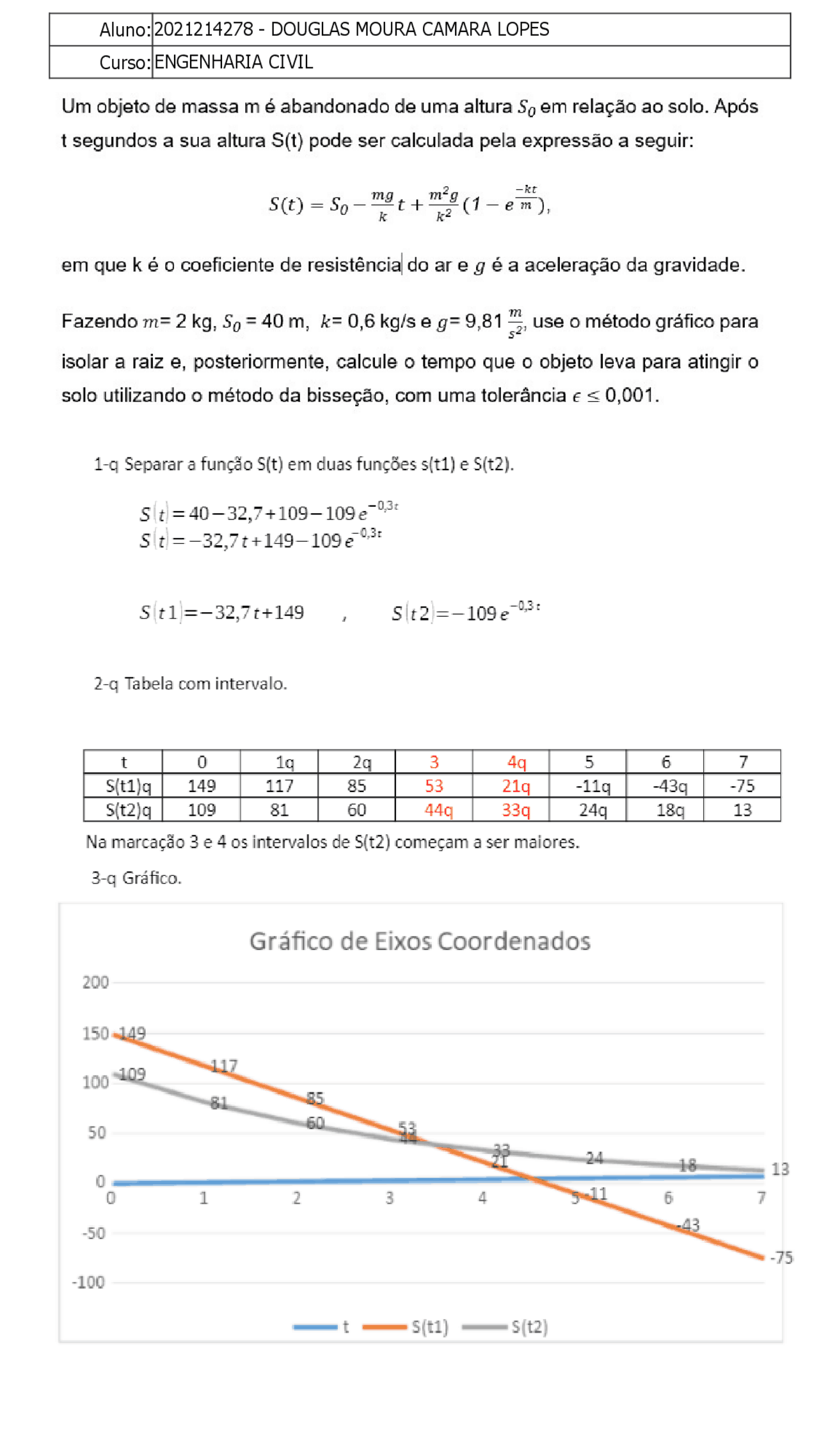 Atividade Unidade 1 Calculo Numérico Unidade 1 Exercícios Cálculo