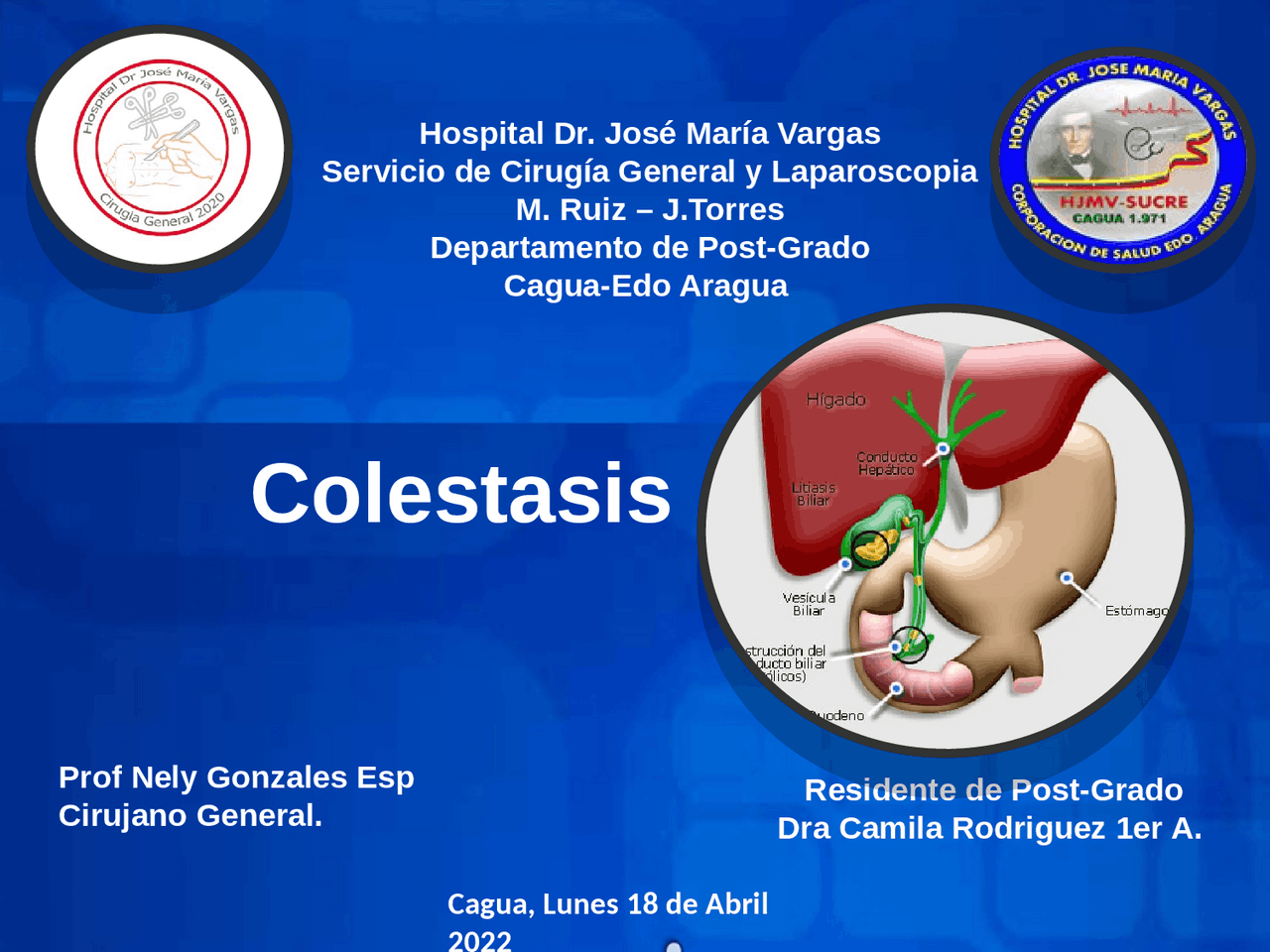 Colestasis en cirugía general - Docsity