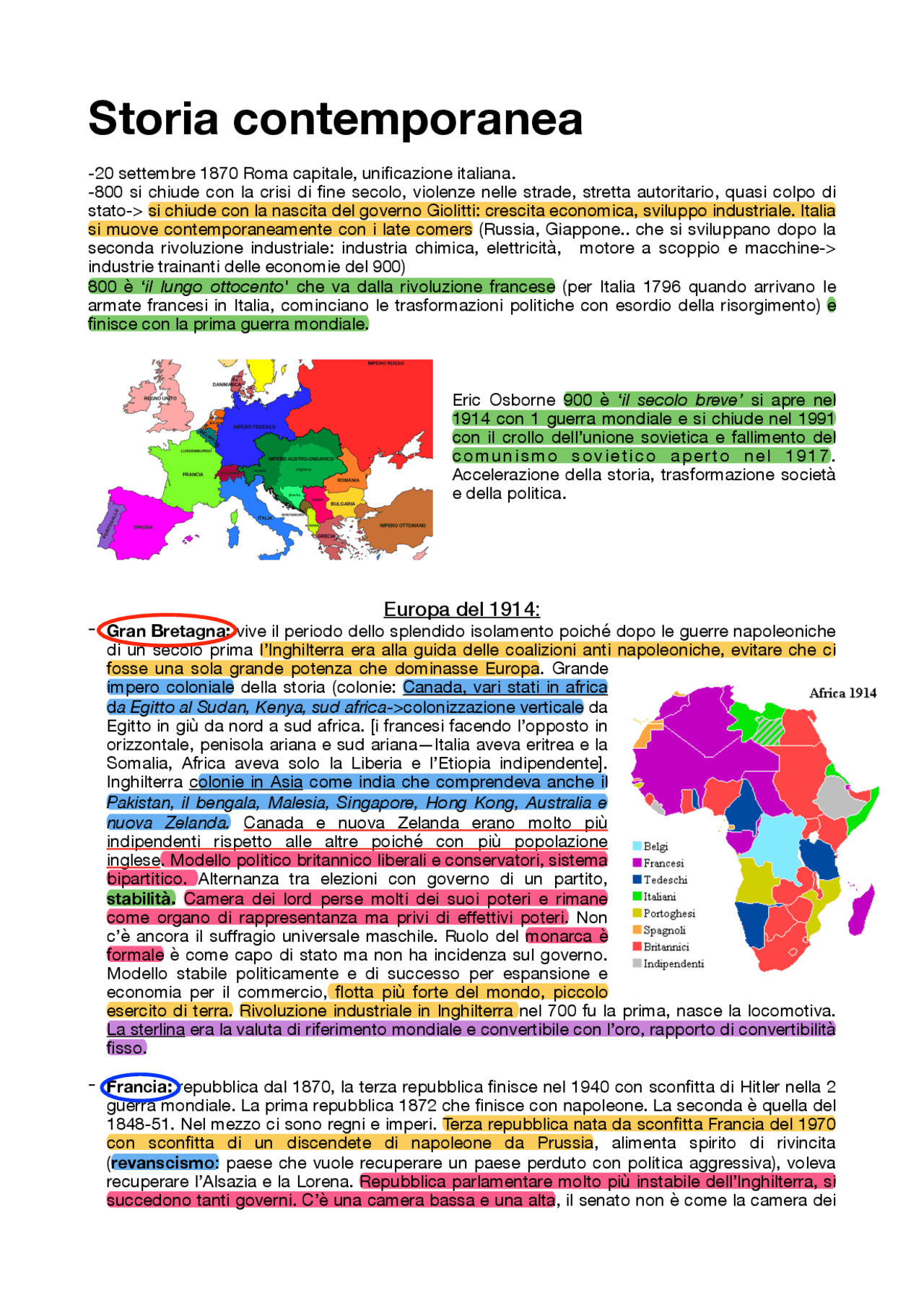 800 Riassunto Esame Conti Paolini Docsity