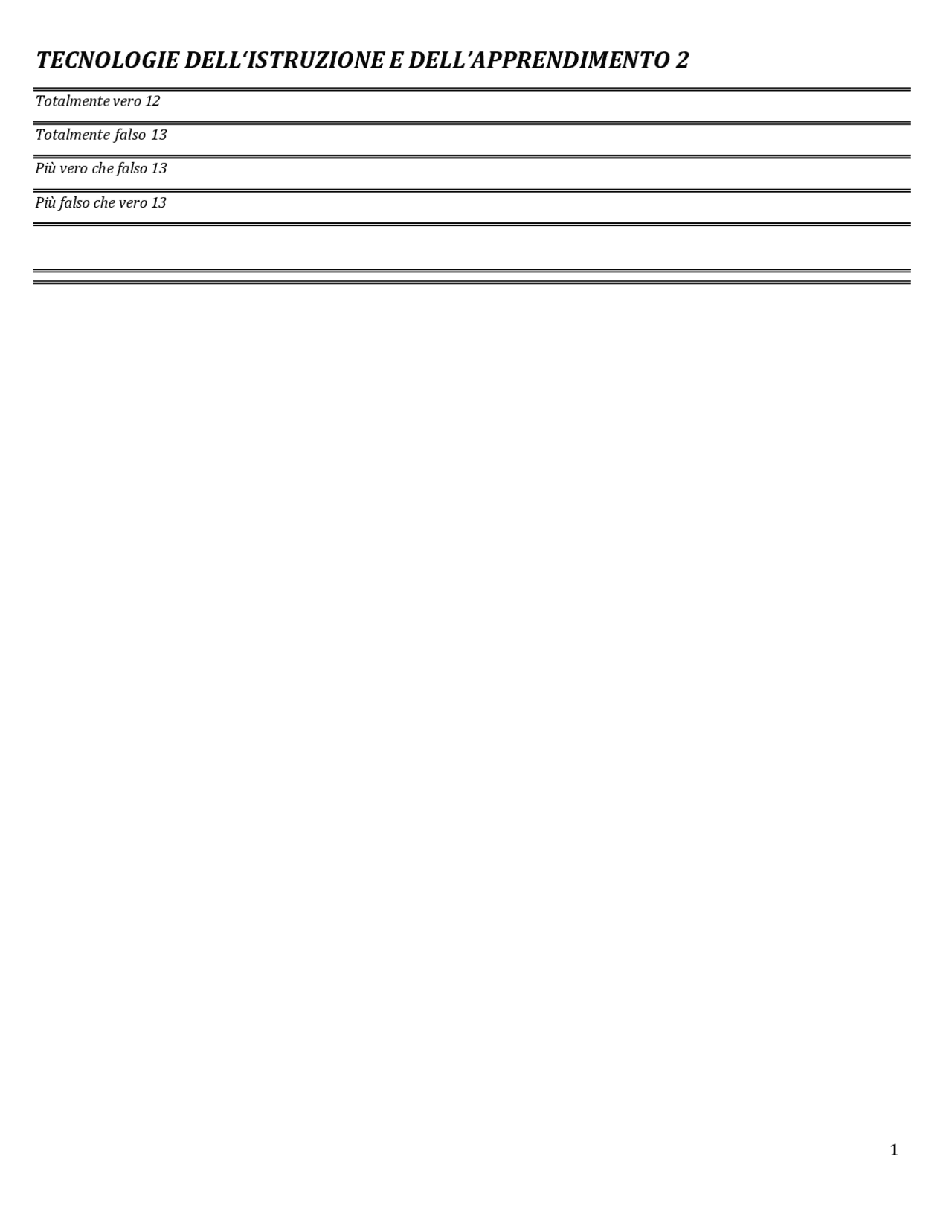 24 Cfu Domande E Risposte Docsity