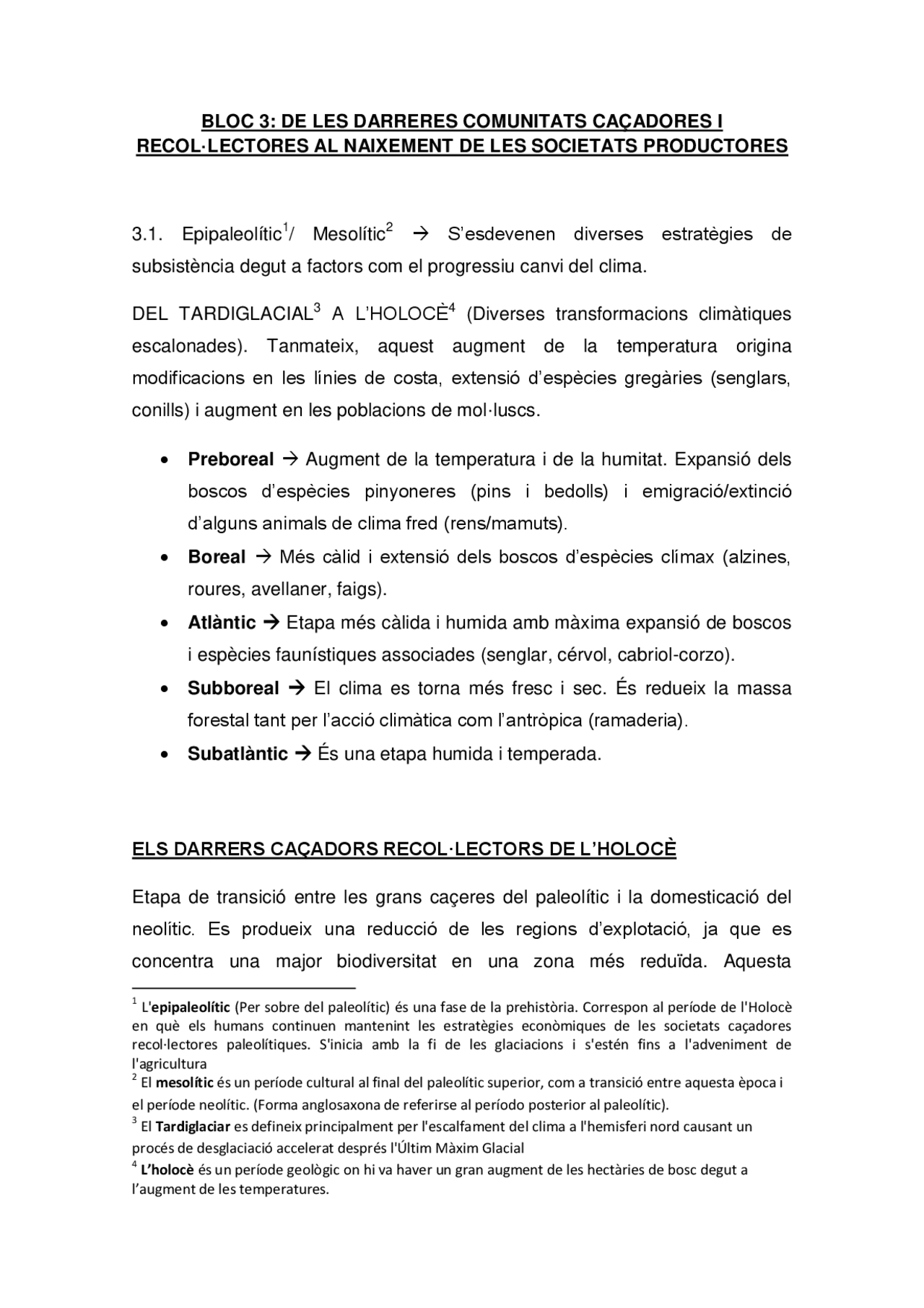 Apuntes Prehistoria Segunda Parte Docsity