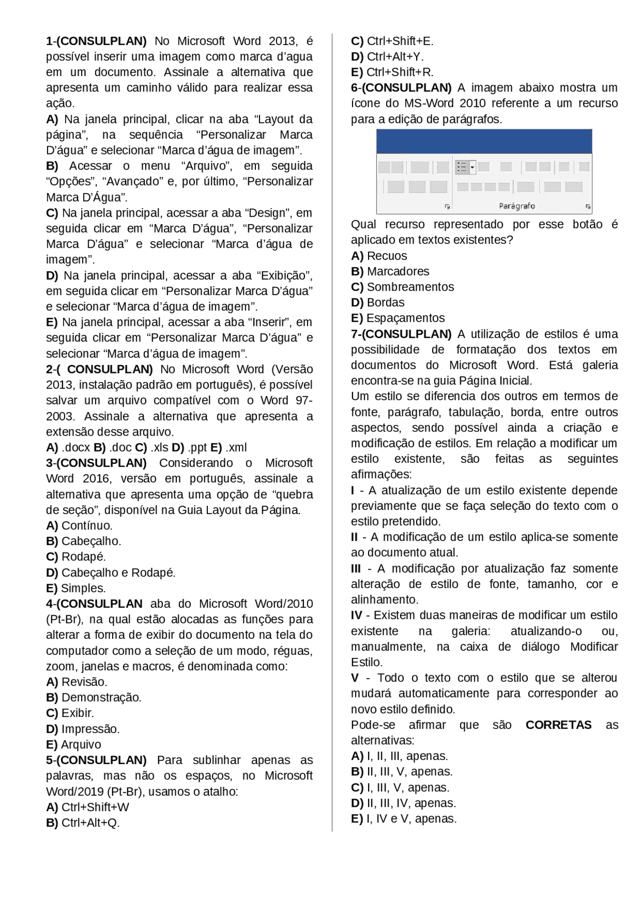 Informática Para Concurso Docsity