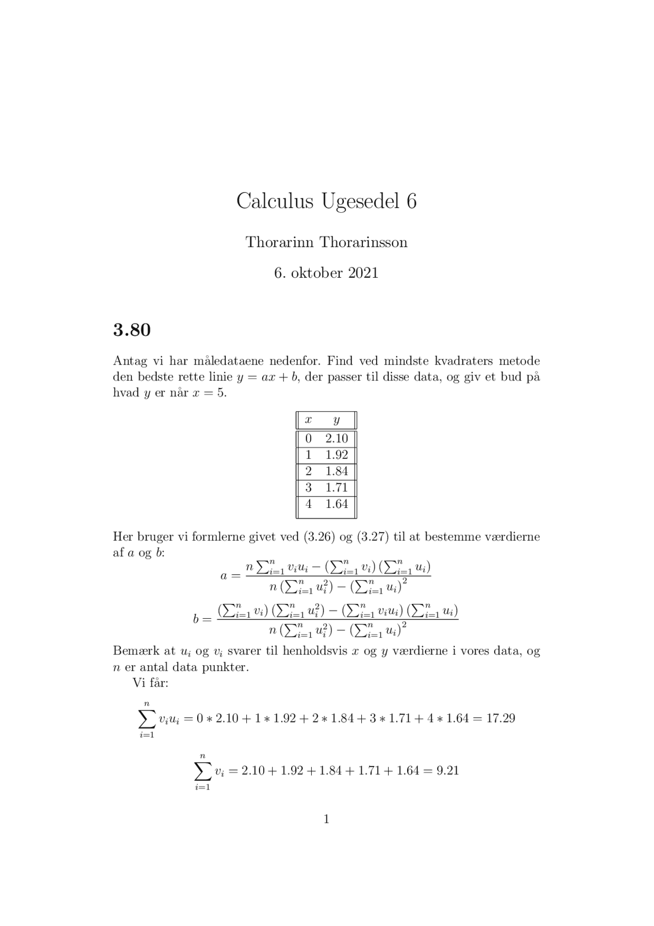 Calculus beta work assignment | Exercises Calculus | Docsity