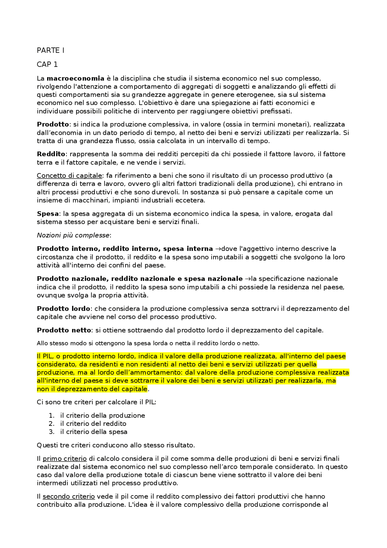 Boccella Dorlando Rinaldi Led Macroeconomia Docsity