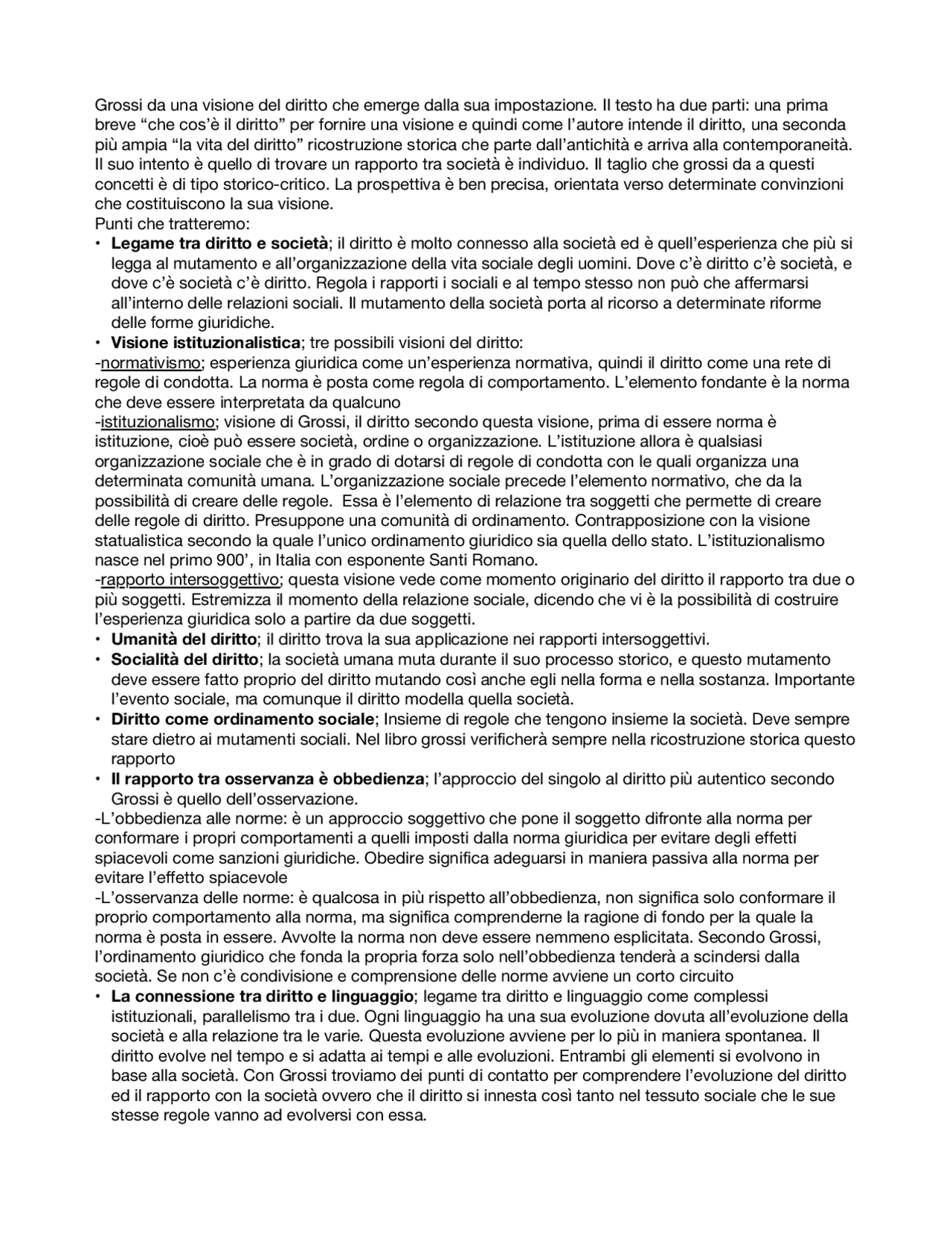 Prima Lezione Di Diritto Docsity