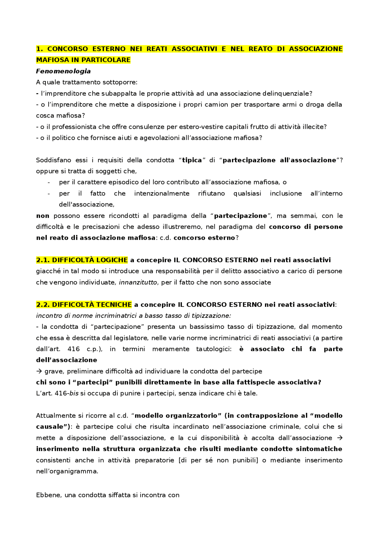 File Riassunto Lezioni Docsity