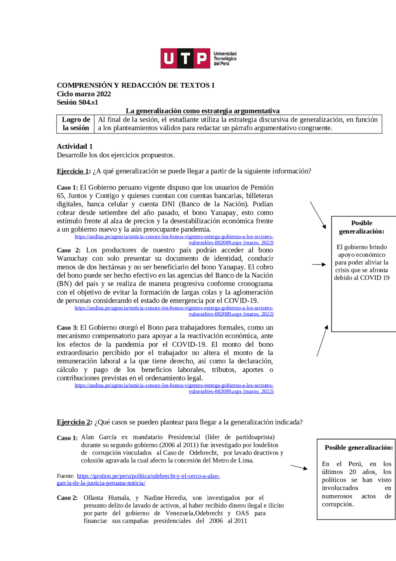 ComprensiÓn Y RedacciÓn De Textos 2docx Resúmenes De Análisis De