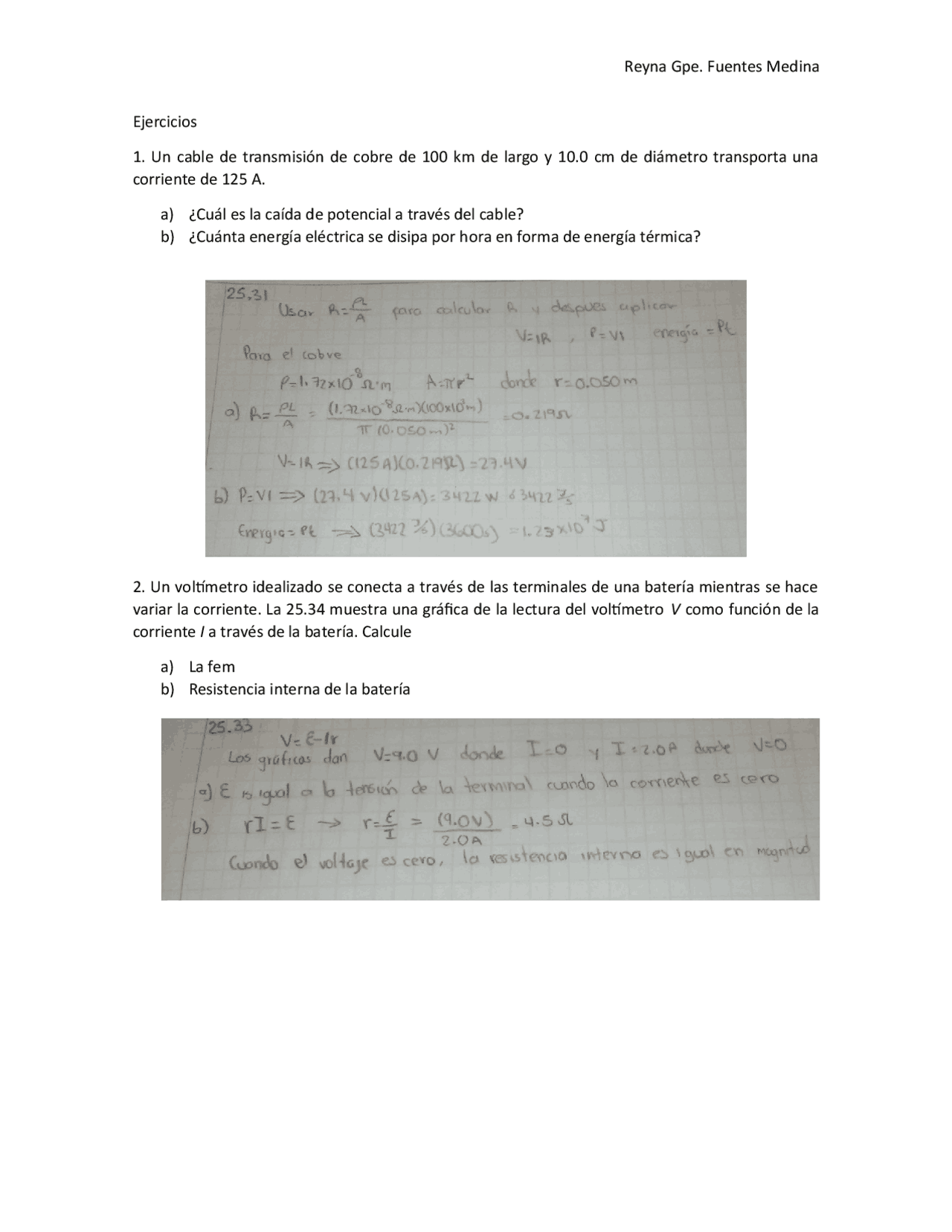 Ejercicio de repaso para unas prácticas - Docsity