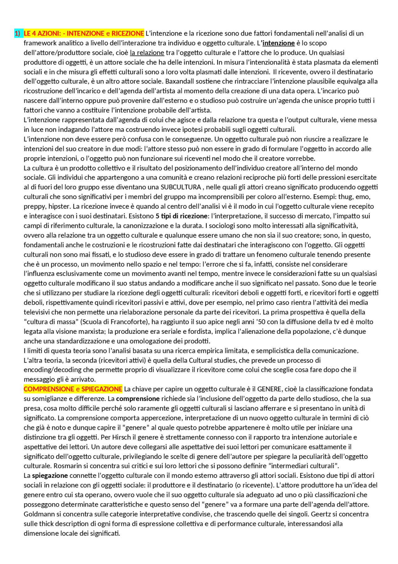 Metodologie Delle Scienze Della Comunicazione Docsity