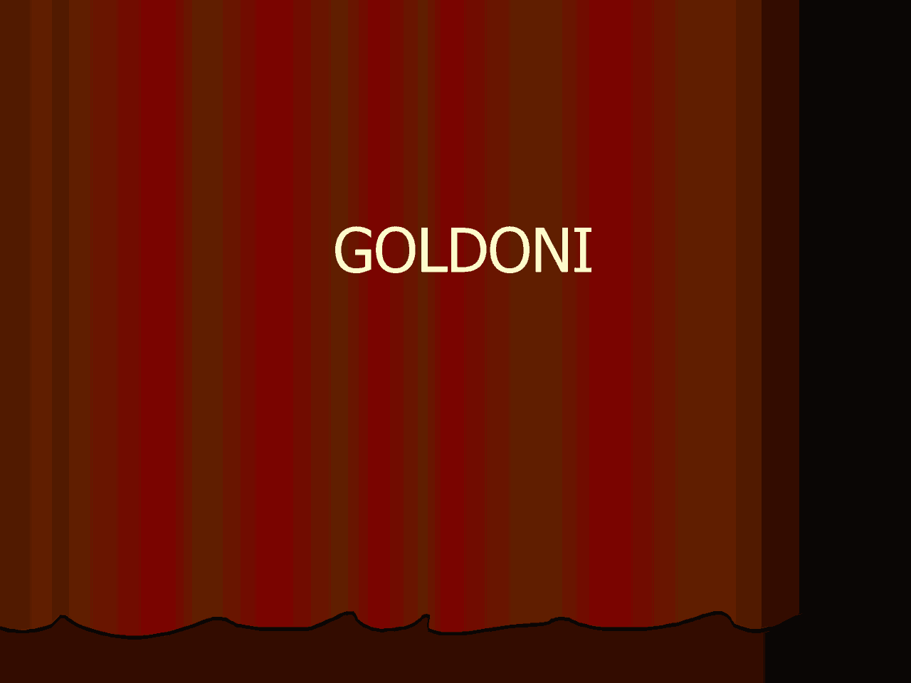 Goldoni e la commedia dell’arte - Docsity