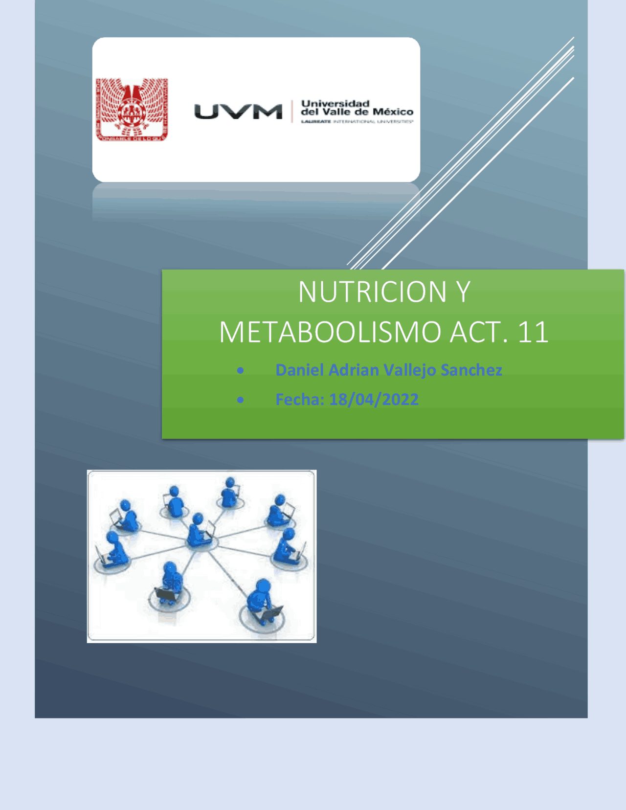 Actividad 11 Nutrición Y Metabolismo Docsity