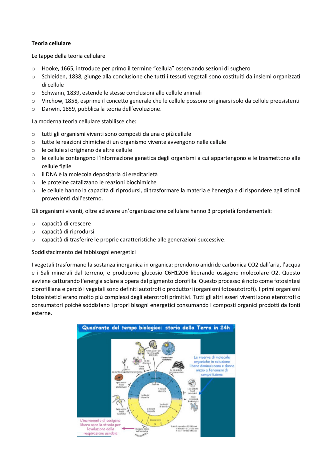 Riassunti Botanica Generale Docsity
