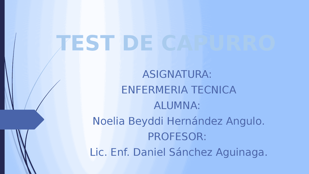 TEST DE CAPURRO diapositivas - Docsity