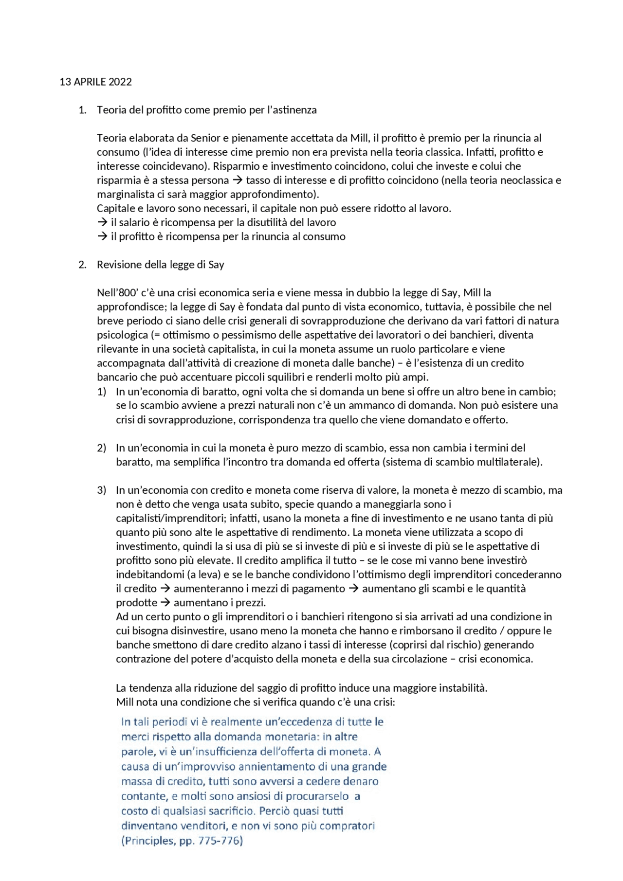 Appunti Seconda Lezione Secondo Modulo Spe Docsity