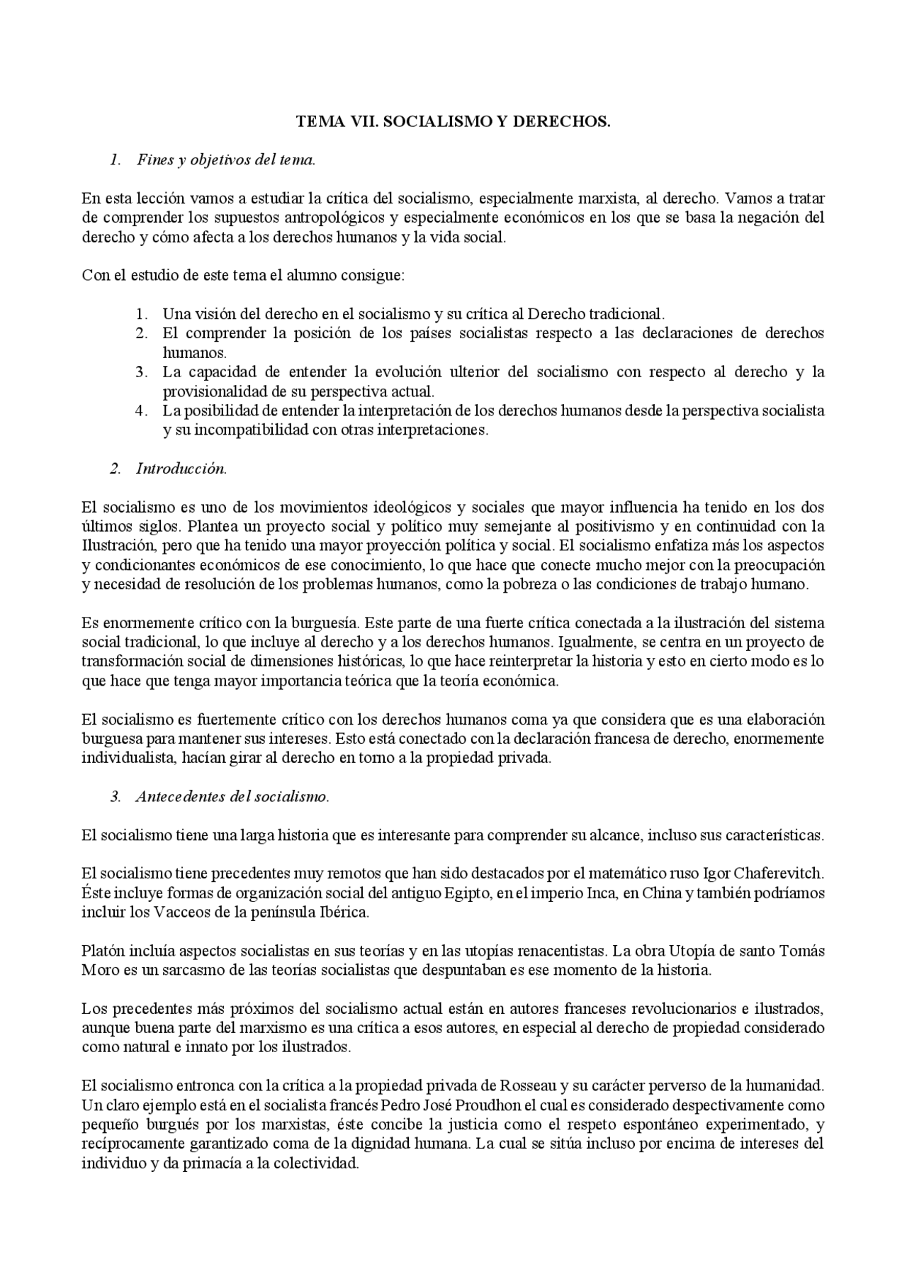 Tema 7 Derechos Humanos Ucm Docsity